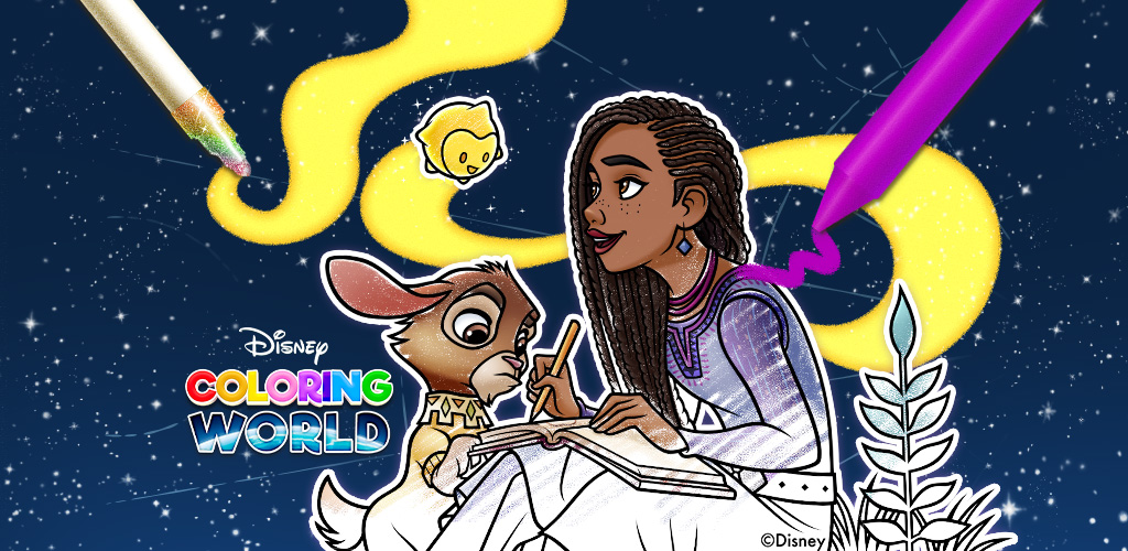 Disney Coloring World - Coloring, Drawing, Painting & Art Games for ...