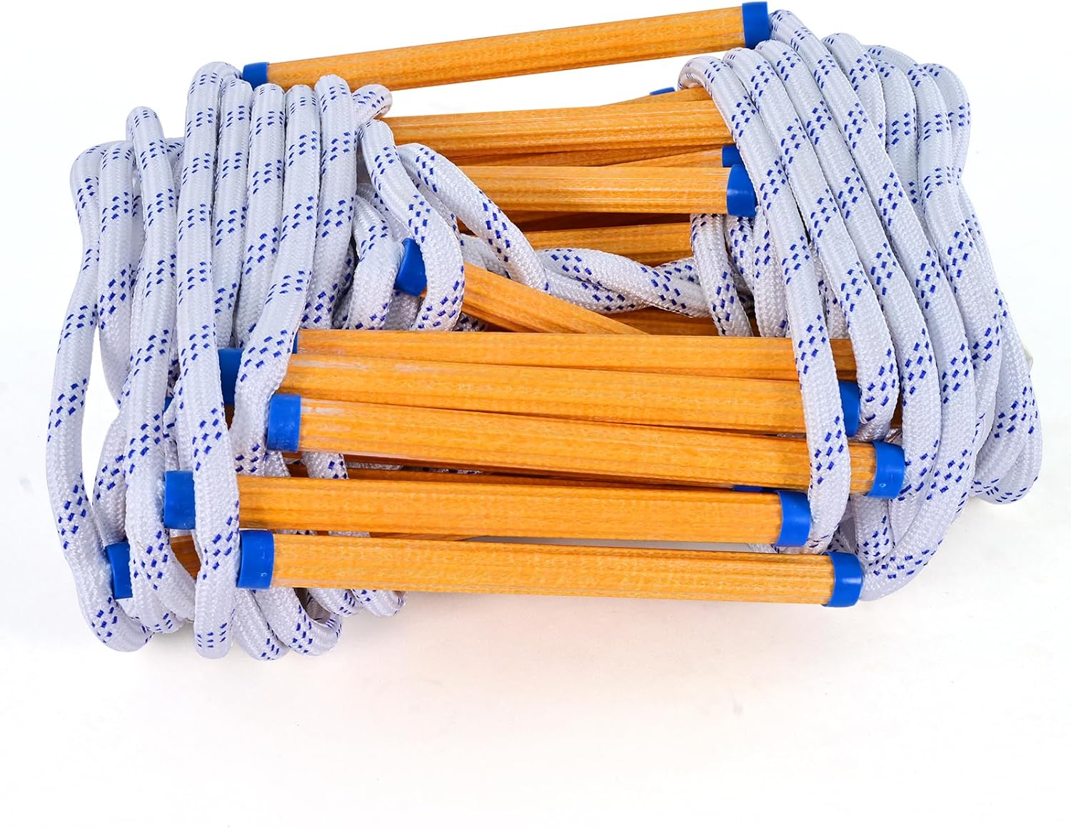 Rope Ladder,32.8 Feet Emergency Fire Escape Ladder Flame Resistant ...