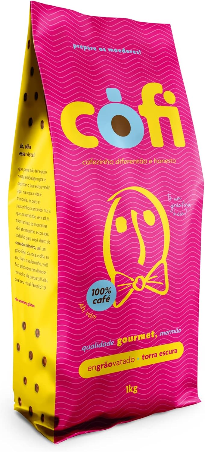 1kg Café Cófi Fazenda Luz da Glória em Grãos 100% Arábica Gourmet ...