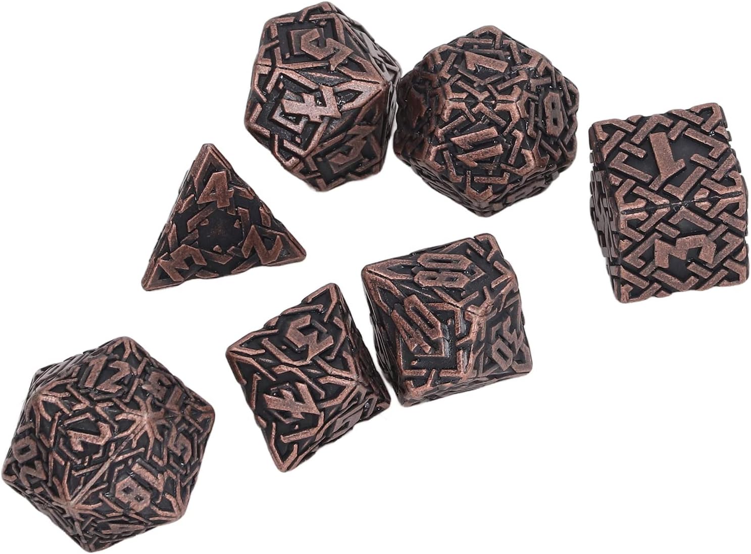Amazon.com: Metal Dice Set, Clear Numbers for Keeping Balance ...