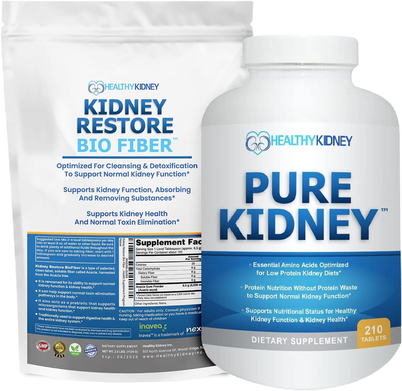 Amazon.com: Kidney Restore Bio Fiber Restorative Kidney Support and ...