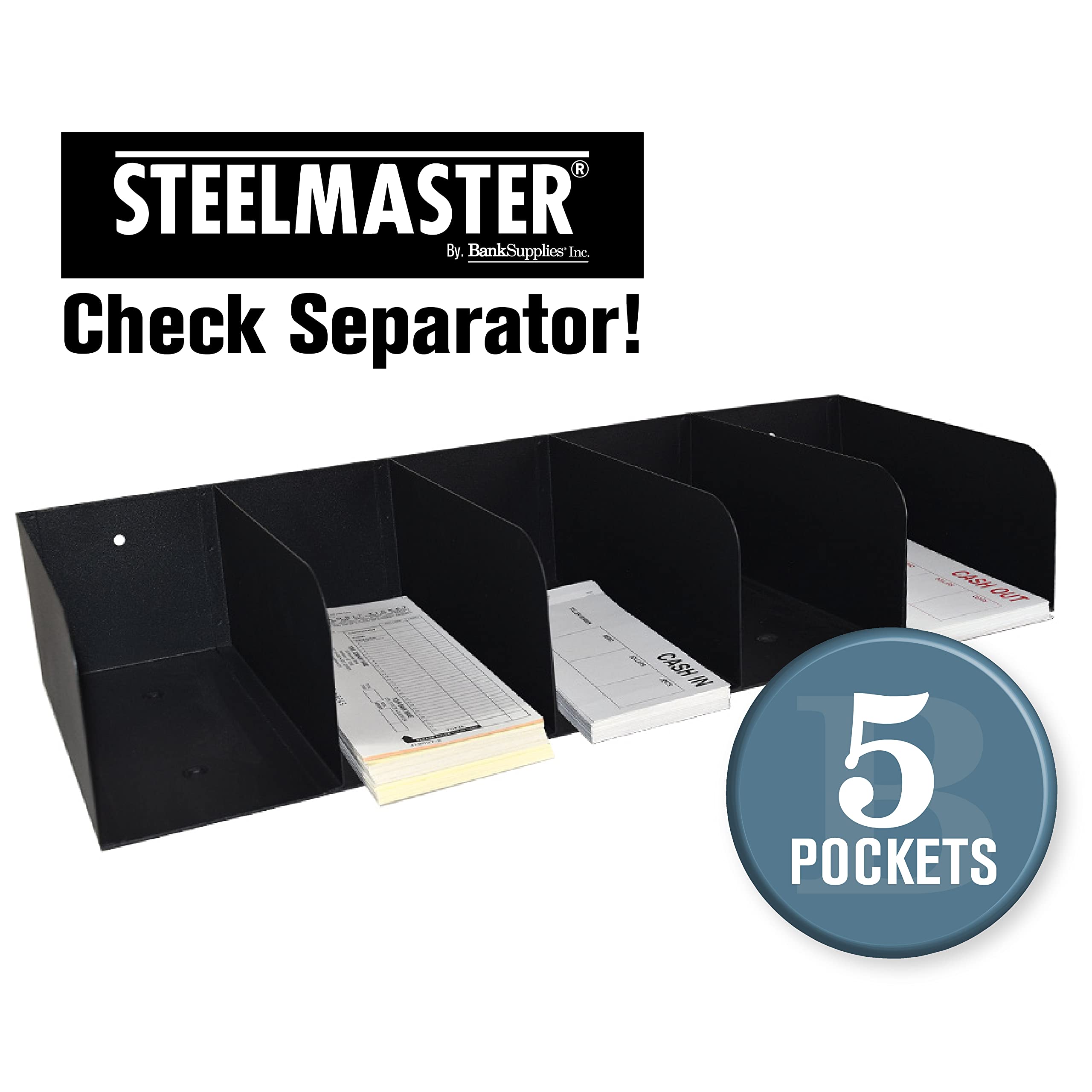 Snapklik.com : STEELMASTER By BankSupplies Steel Document Organizer - 5 ...