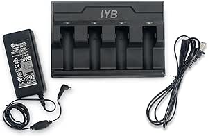 Amazon.com: 4-Slot Battery Charger SAC3600-4001CR for Zebra Barcode ...