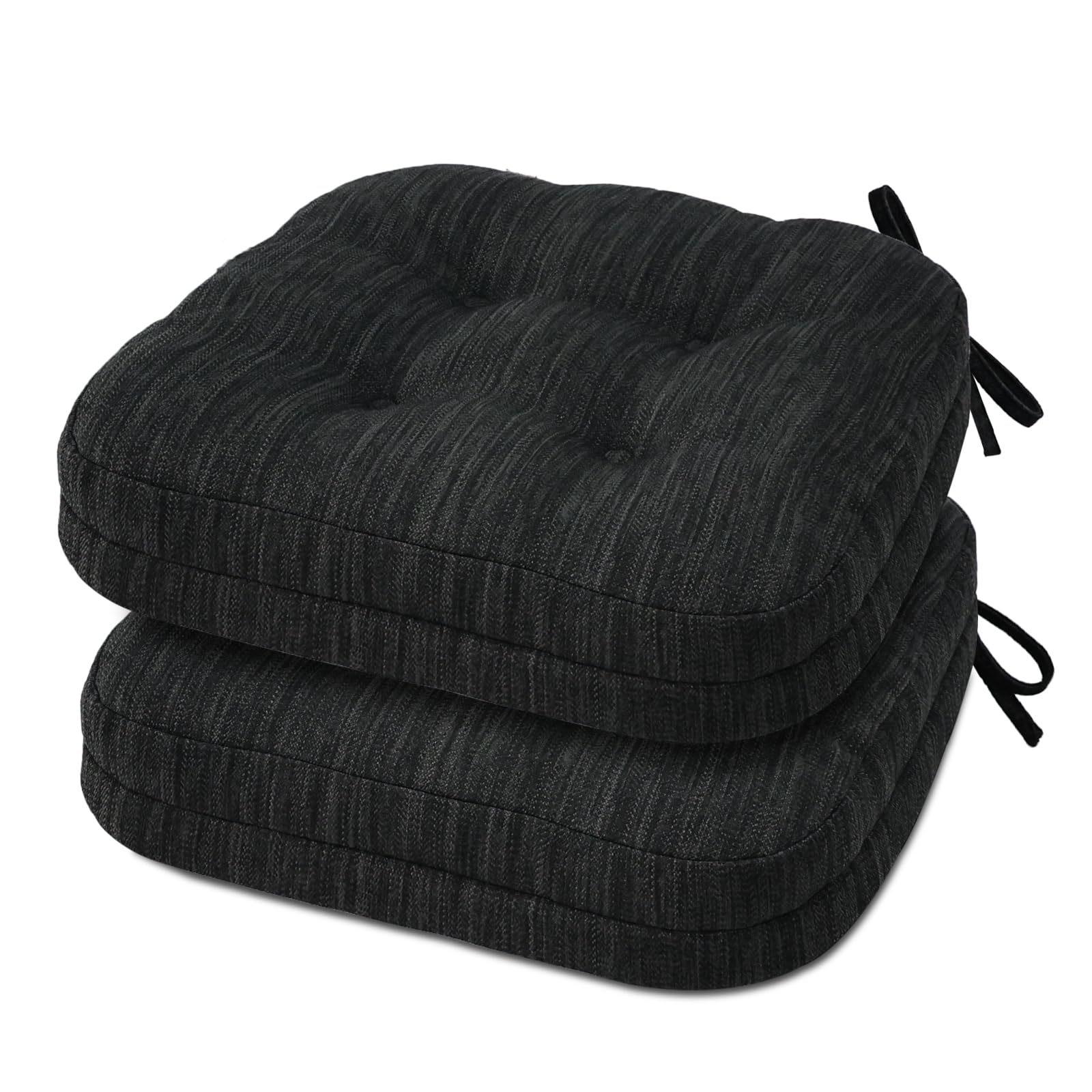 Amazon.com: Shinnwa Chair Cushions for Dining Chairs 2 Pack, Tufted ...
