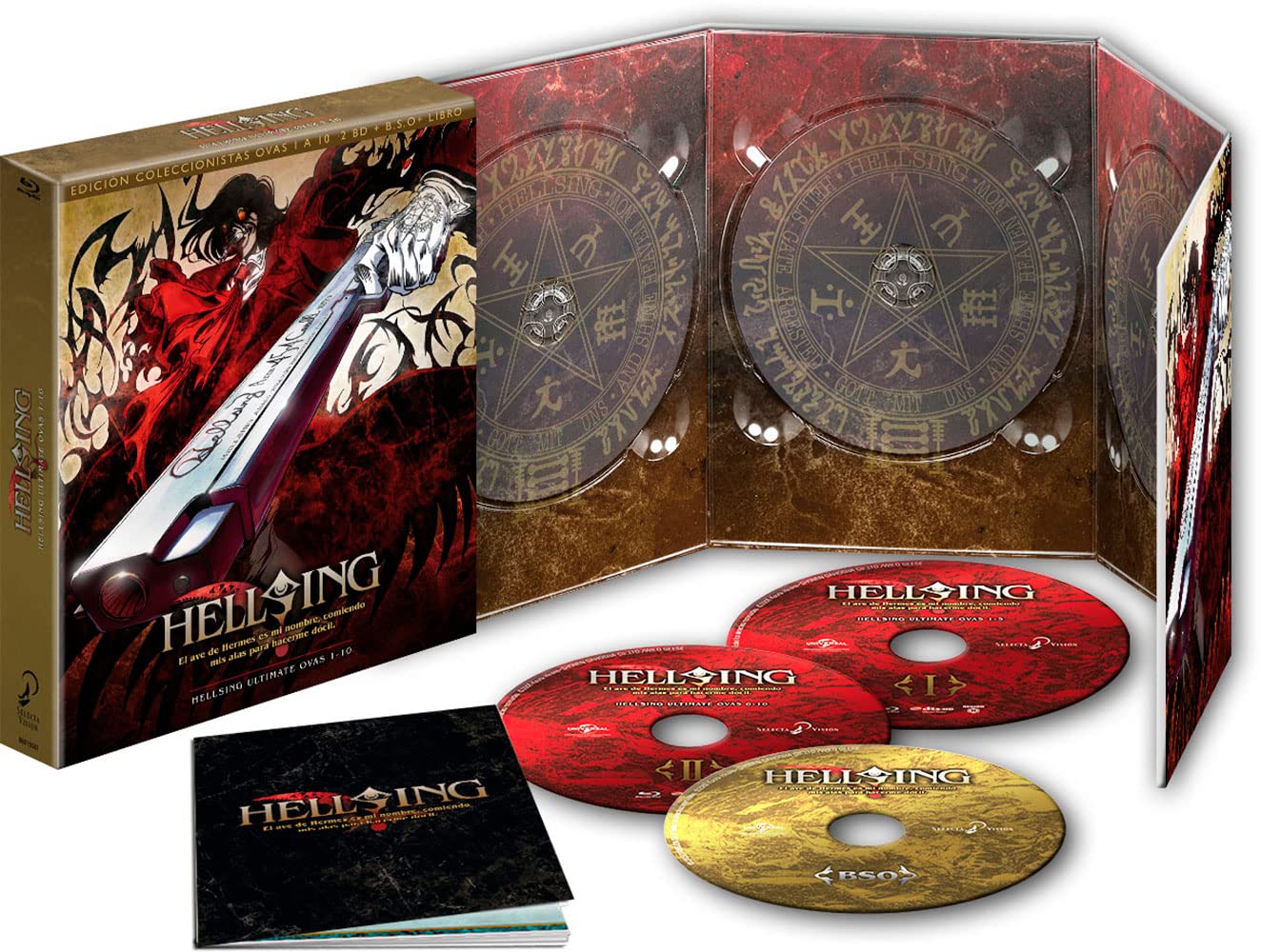Amazon.com: Hellsing Ultimate episodios 1 a 10 : Office Products