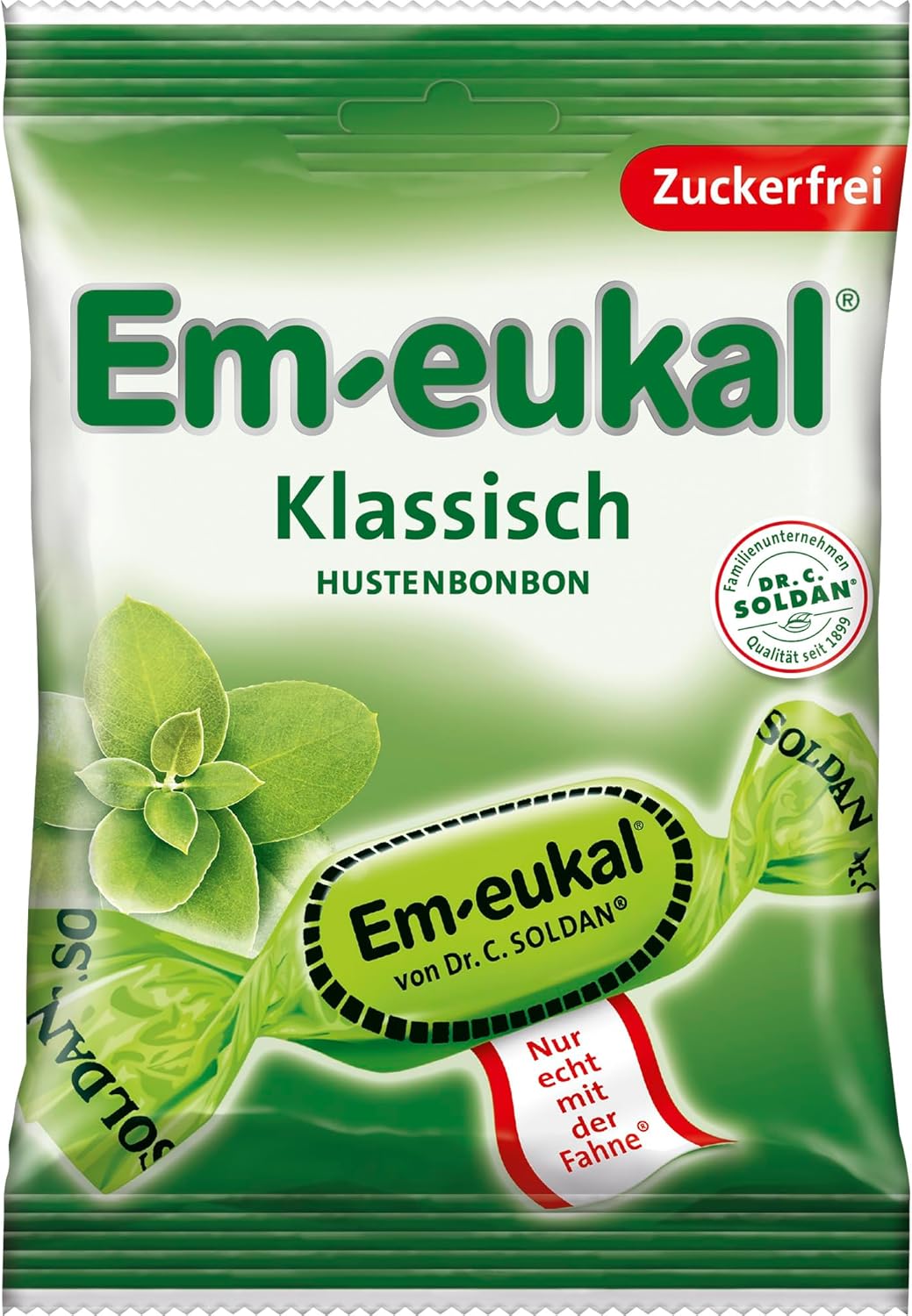 Em-eukal classic sugar-free 75g (pack of 5) - sugar-free classic cough ...