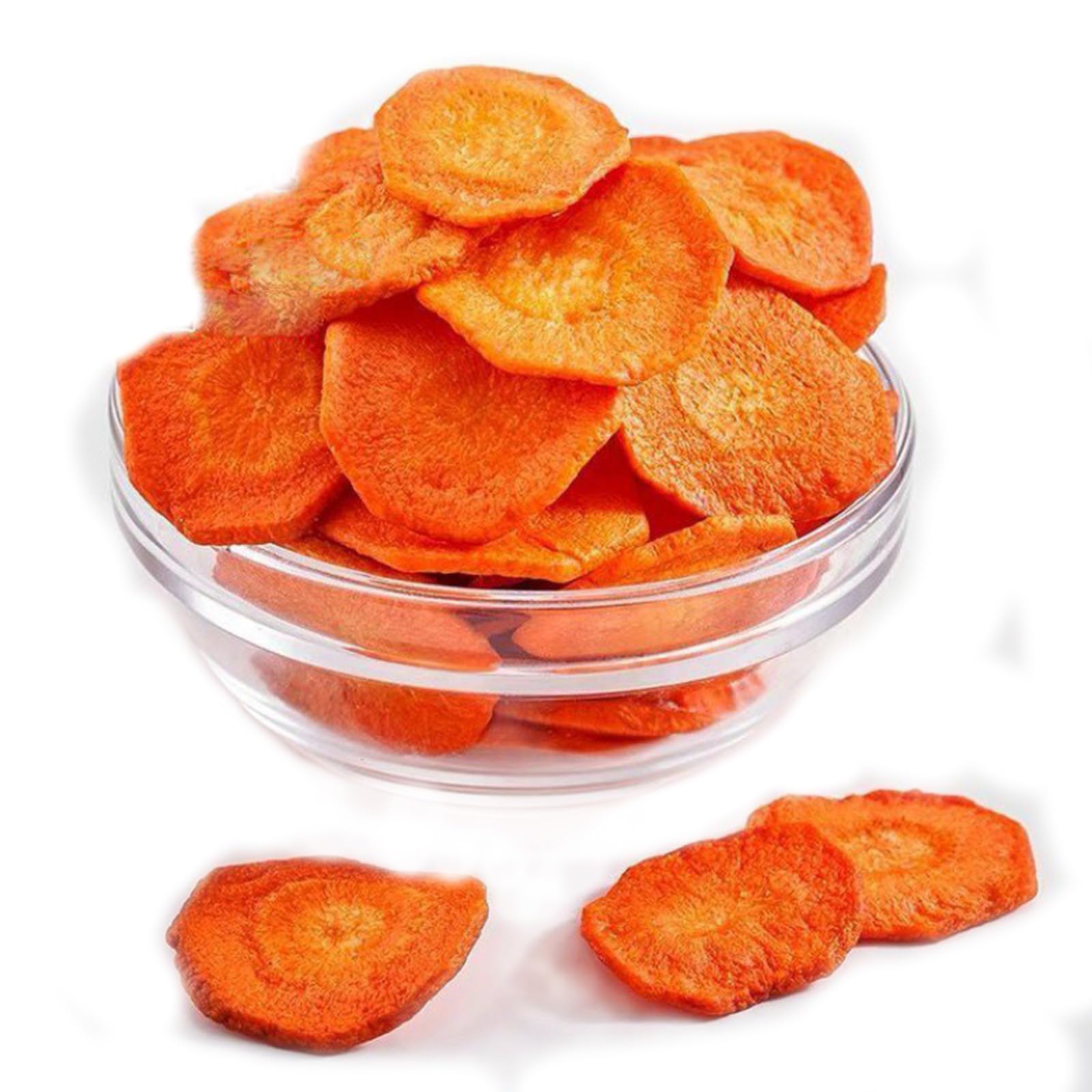 Amazon.com: Carrot slices 7.05oz freeze-dried carrot slices fruit and ...