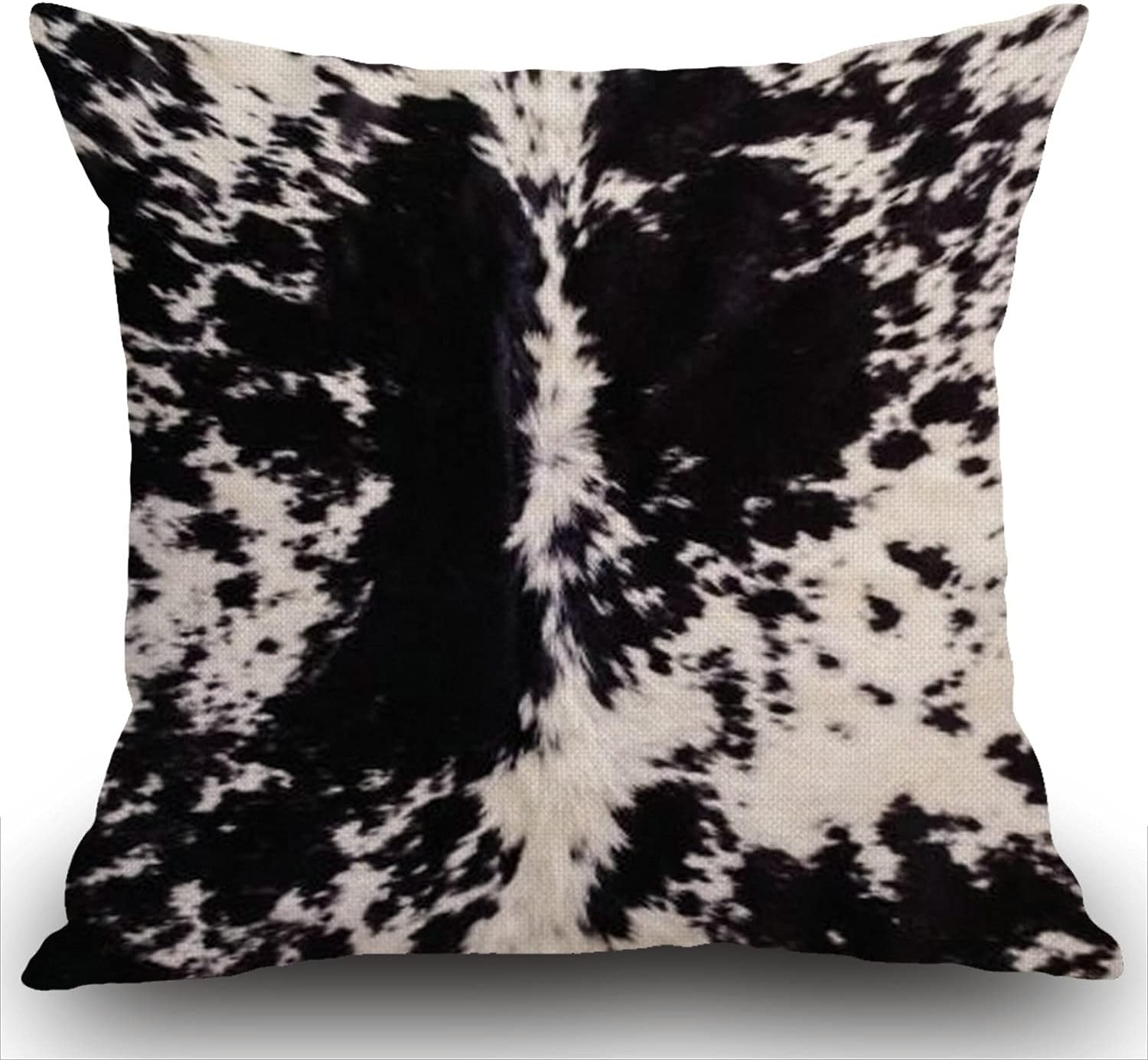 Amazon.com: Genuine Cowhide Cushion Pillow Covers 16''x16''Inches ...