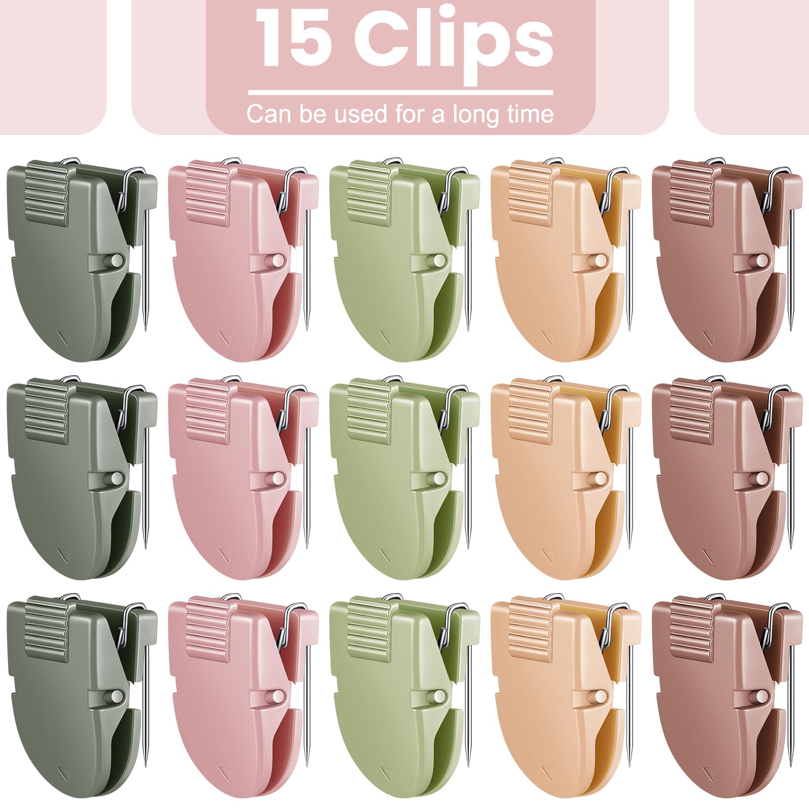 Snapklik.com : Feifeiya 15 Pcs Cubicle Clips Fabric Panel Cubicle ...