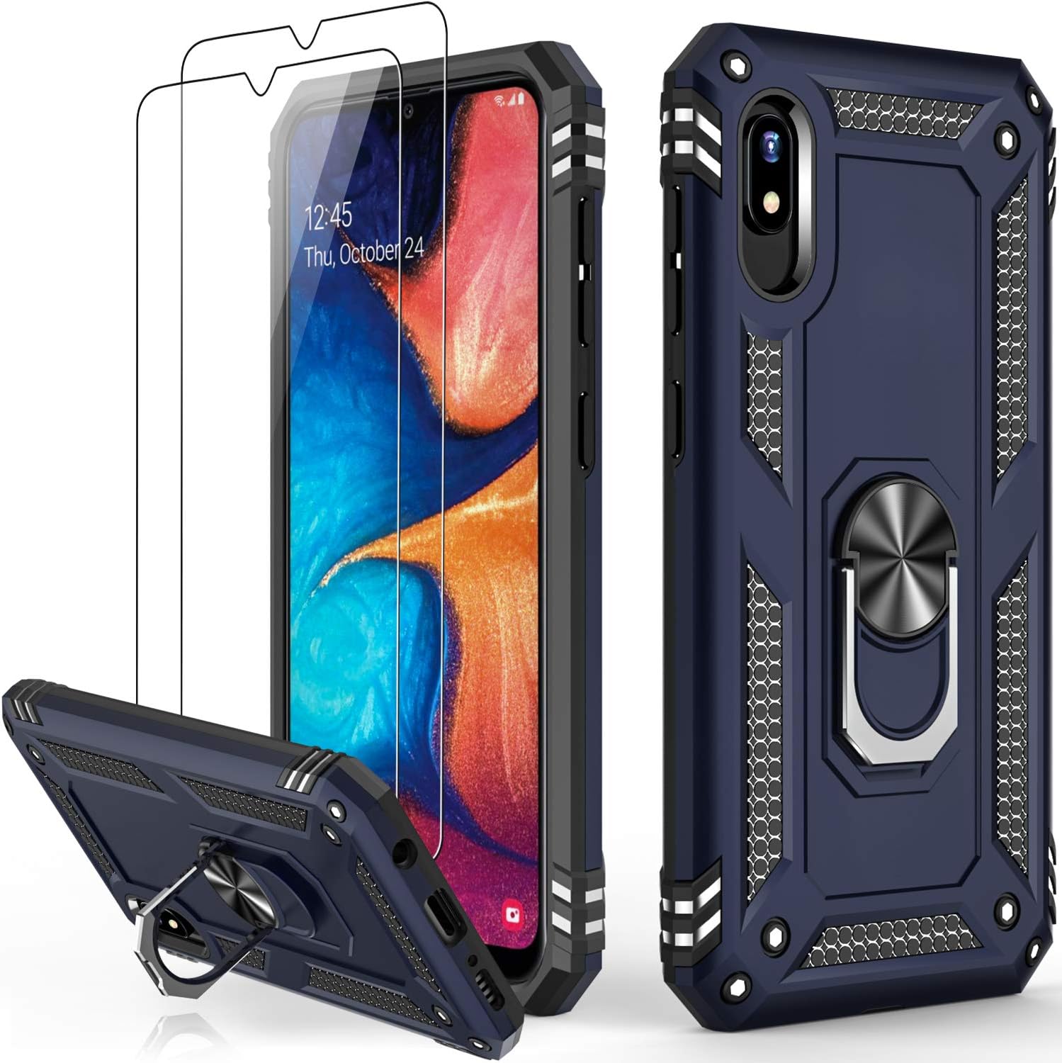 Amazon.com: Starhemei for Galaxy A10E Case, Shock Absorption Hybrid ...
