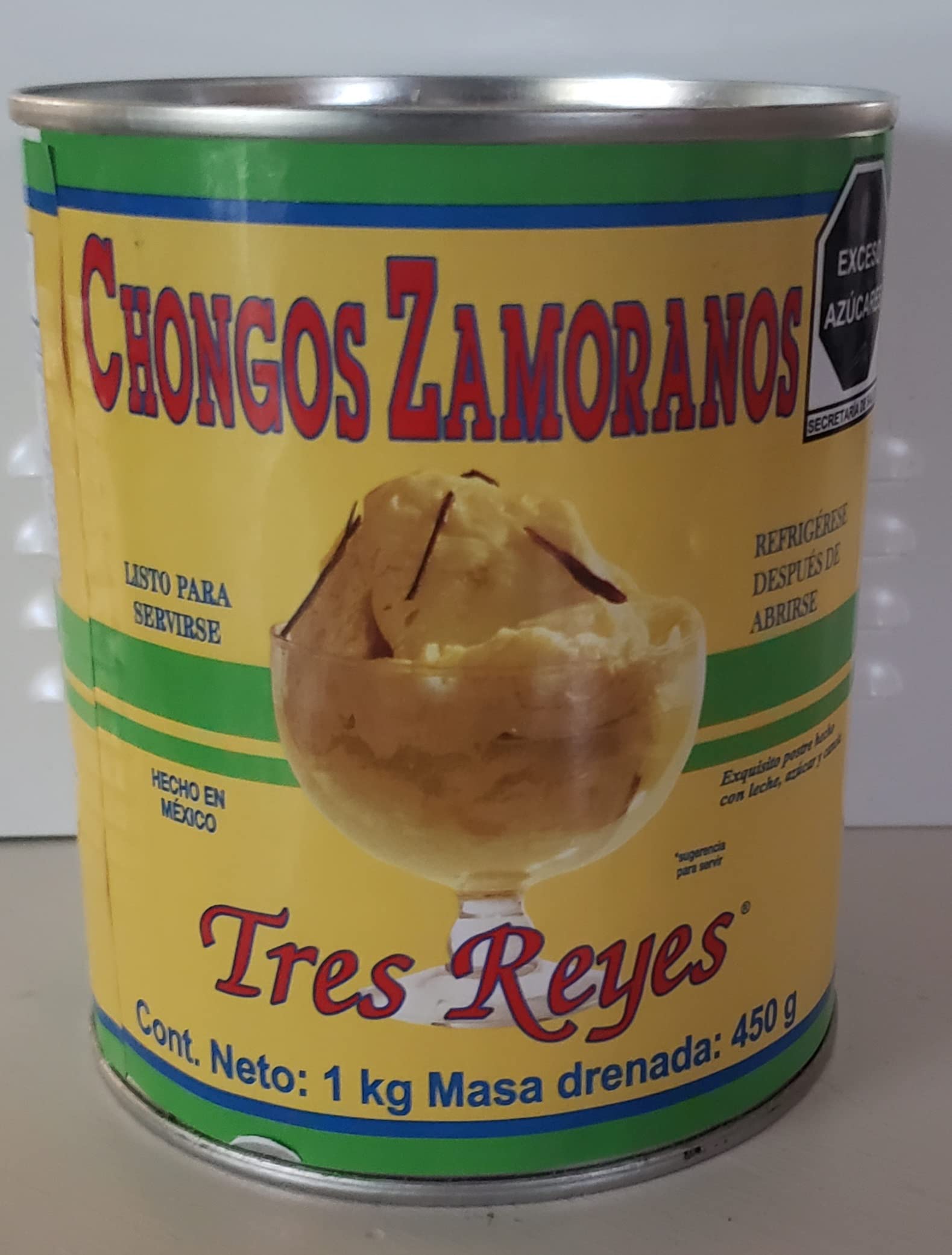 Amazon.com: TRES REYES Chongos, 1000-Gram Cans (Pack of 2) : Grocery ...
