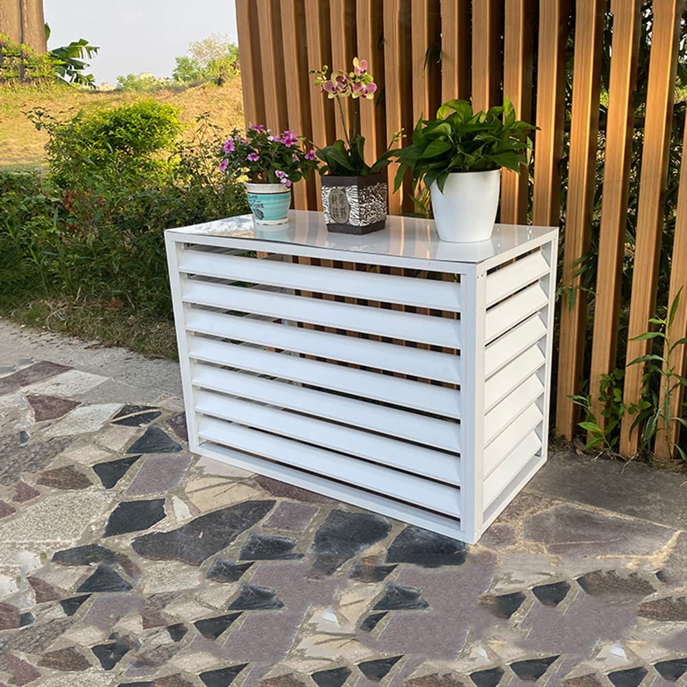 Snapklik.com : Air Conditioner Fence, Aluminum Shutter Privacy Fence ...