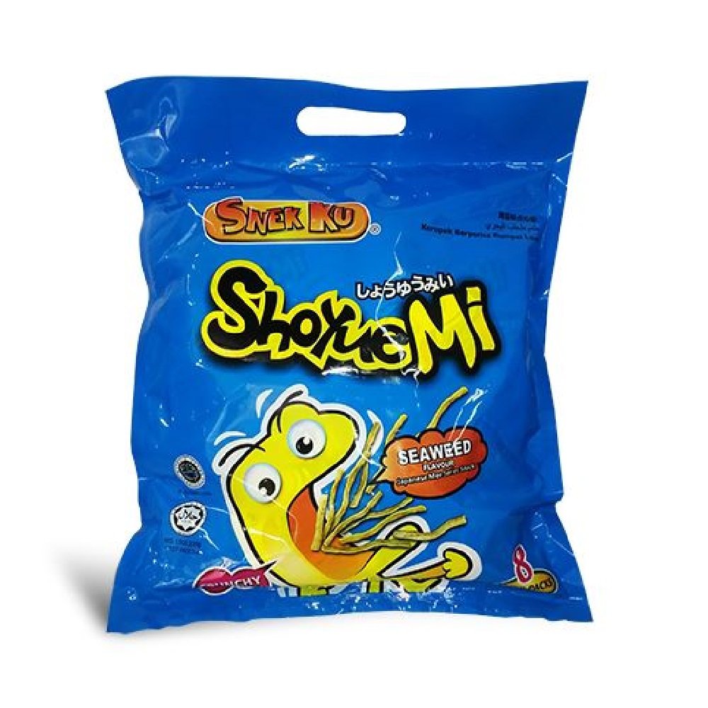 Amazon.com: Snek Ku Shoyue Mi Japanese Noodle Snack 8 Packs x 14g ...