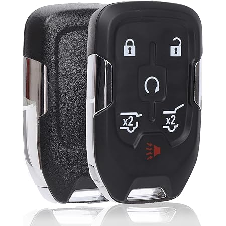 Amazon.com: Coolbestda Rubber 6buttons Key Fob Cover Case Protector ...