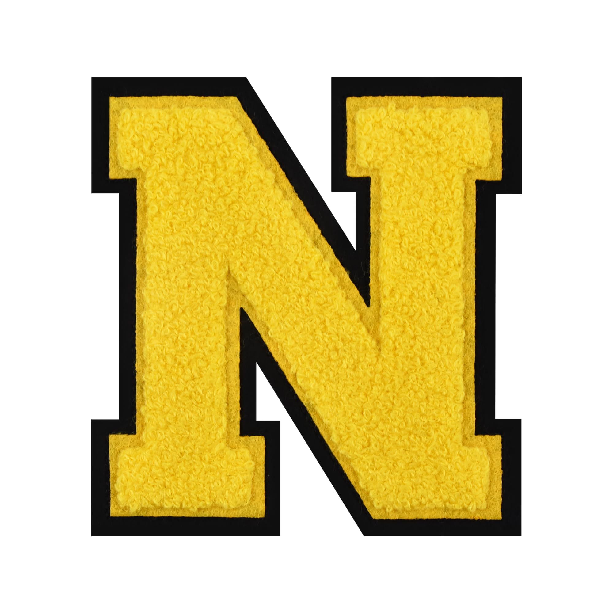 Yellow Letter N