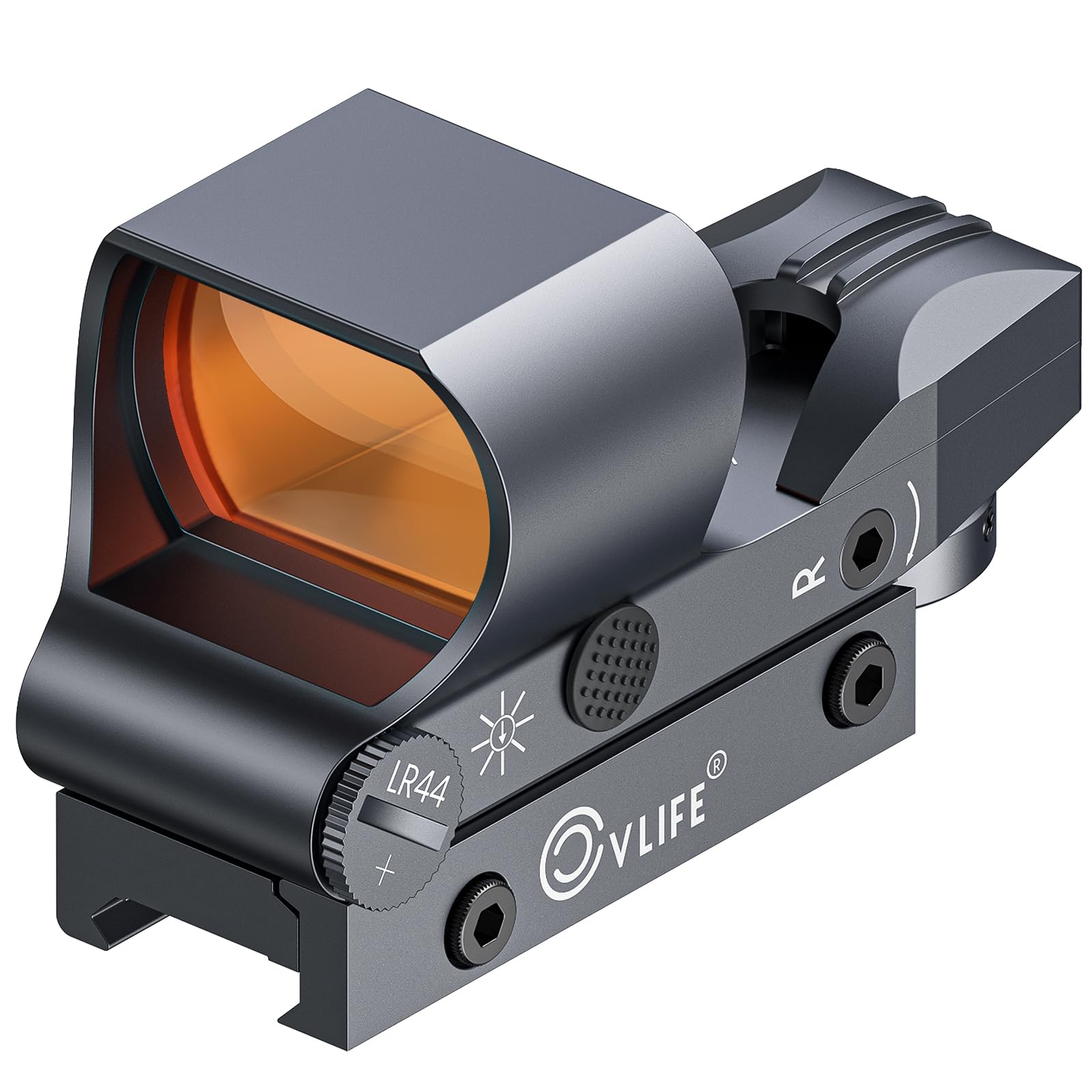 Snapklik.com : Reflex Sight, 1x28x40mm Red Dot Sight, 4 Adjustable ...