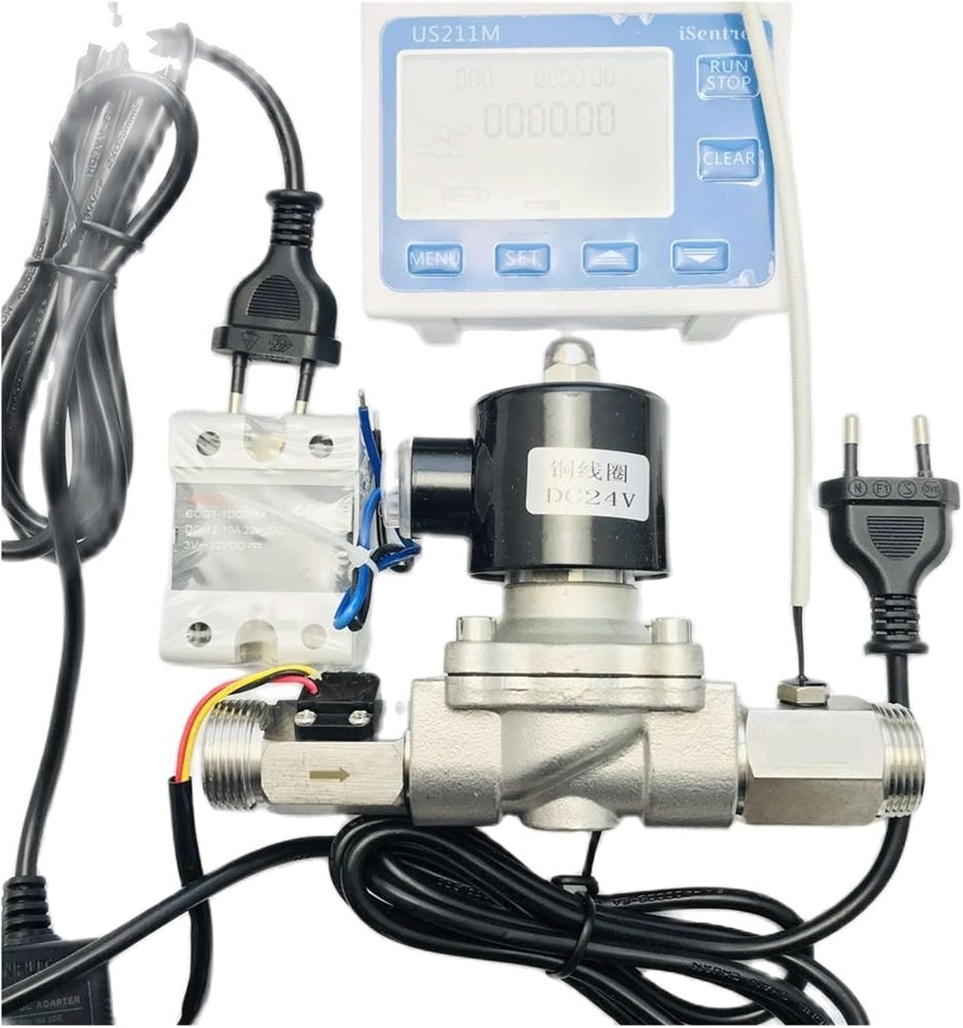 Amazon.com: Flow Sensor Controller Machine Quantitative Controller with ...