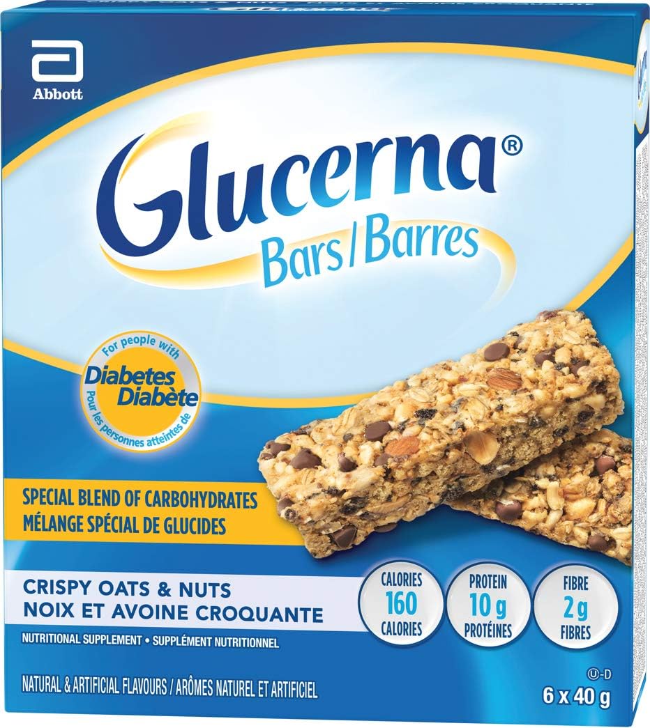 Glucerna Nutritional Supplement Bars, Nutritious Snacks For People With ...