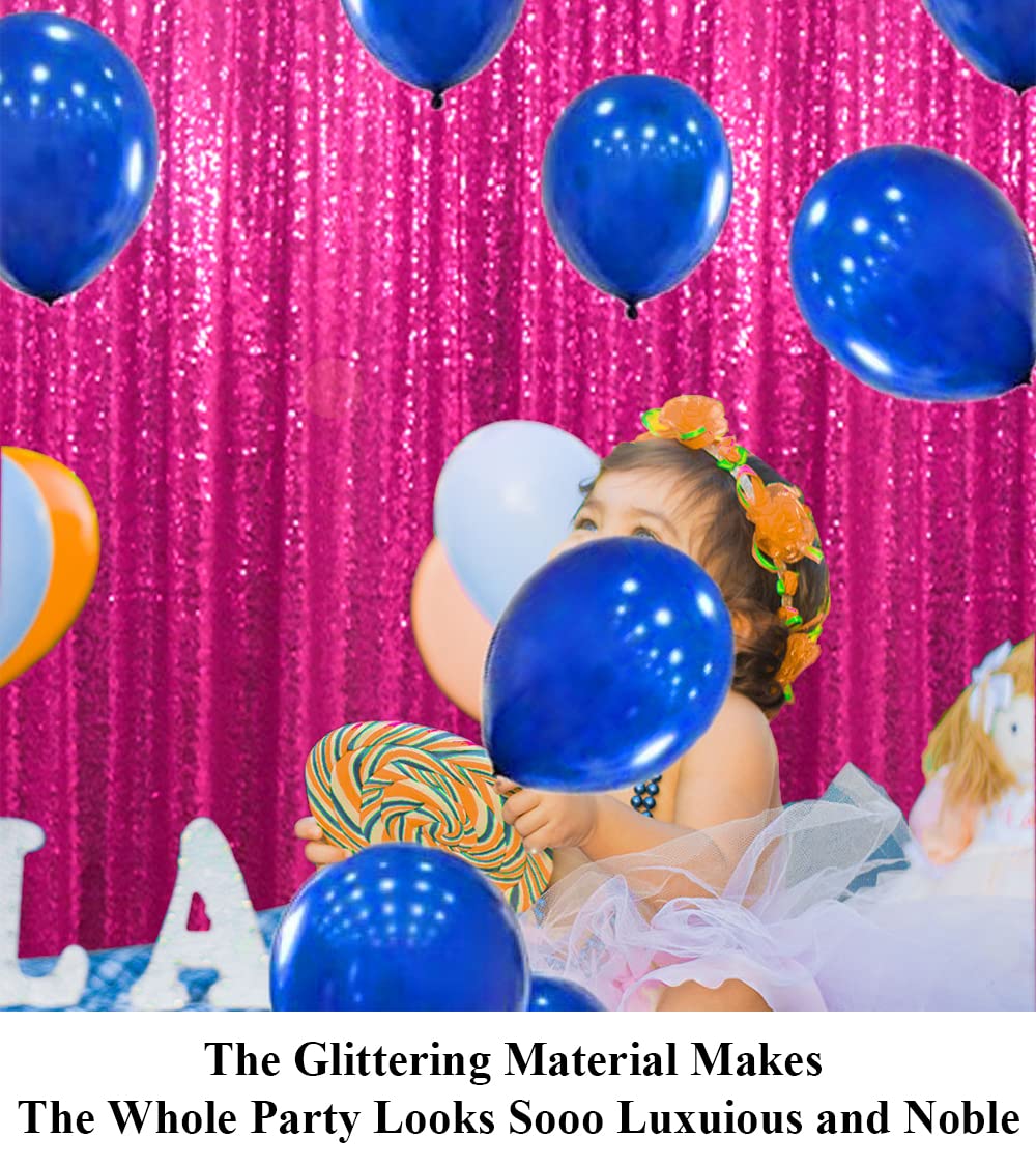 Buy Partisout Sequin Backdrop Curtain 4ftx7ft Sequin Backdrop Sequence ...