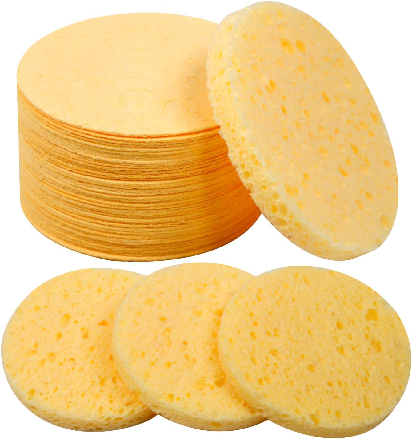 Amazon.com : 50-Count Compressed Facial Sponges for Estheticians ...