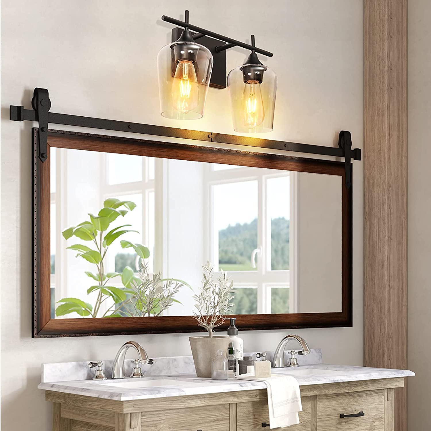 Wrought Iron Vanity Lights