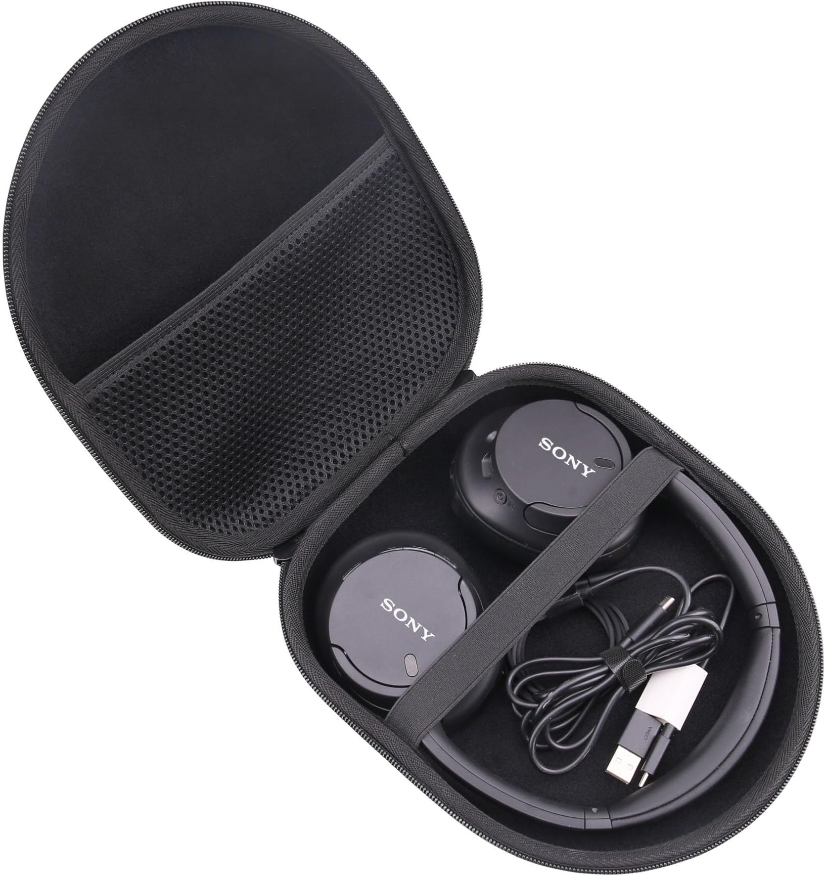 Amazon | 【2024改良モデル】JSFOYU ヘッドホンケース MDR-V6 MDR-V600 MDR-V900HD WH ...