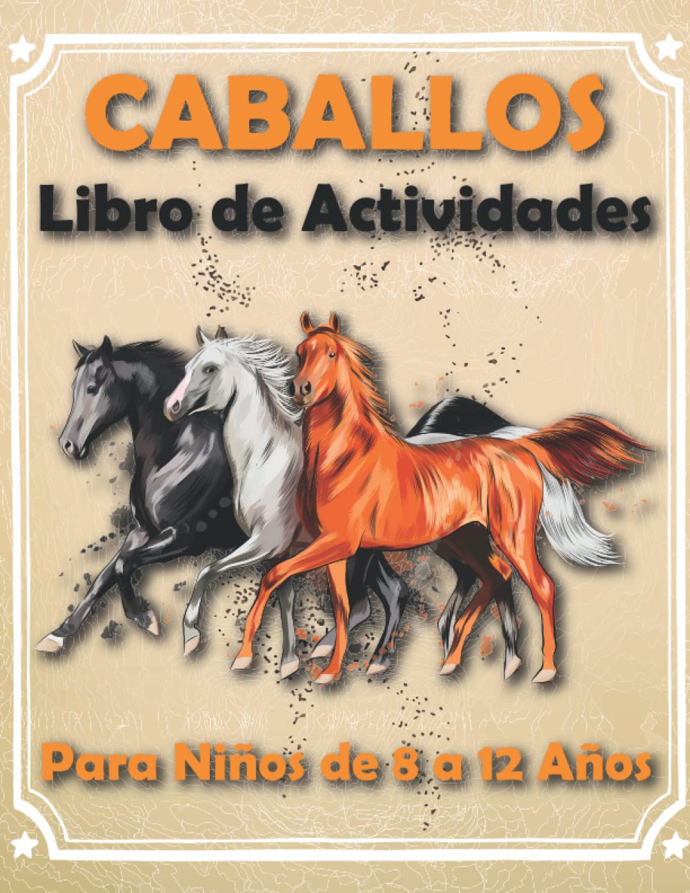 Buy Caballos Libro de Actividades Para Niños de 8 a 12 Años: Adorables ...