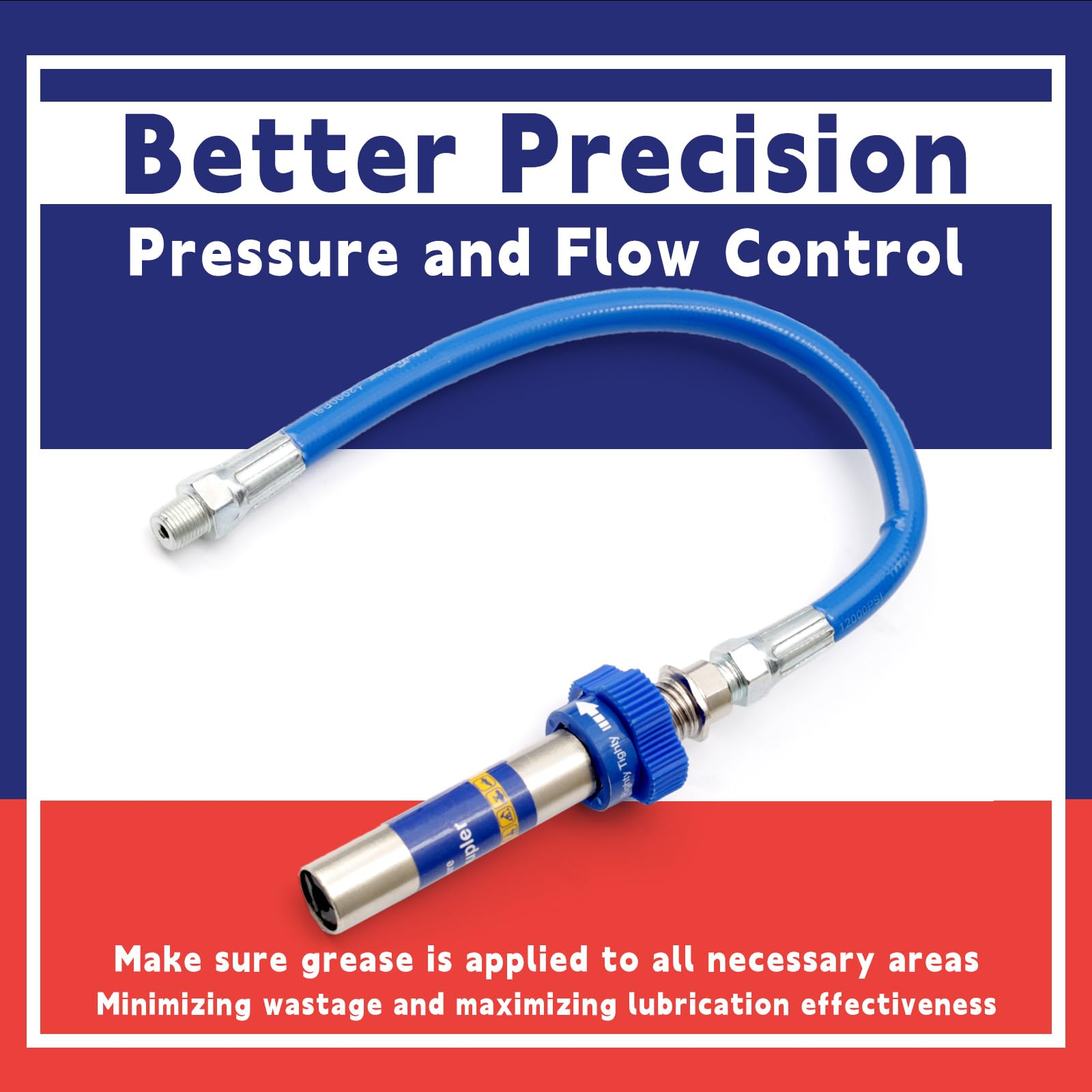 Snapklik.com : High Pressure Grease Coupler, Heavy-Duty Grease Gun ...