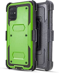 Amazon.com: Compatible for Samsung Galaxy A71 Belt Clip Case, Jackpot Wireless Case Built-in ...
