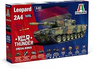 ITALERI 35106 Leopard 2 A4 - War Thunder Model Kit/Model Plastic ...