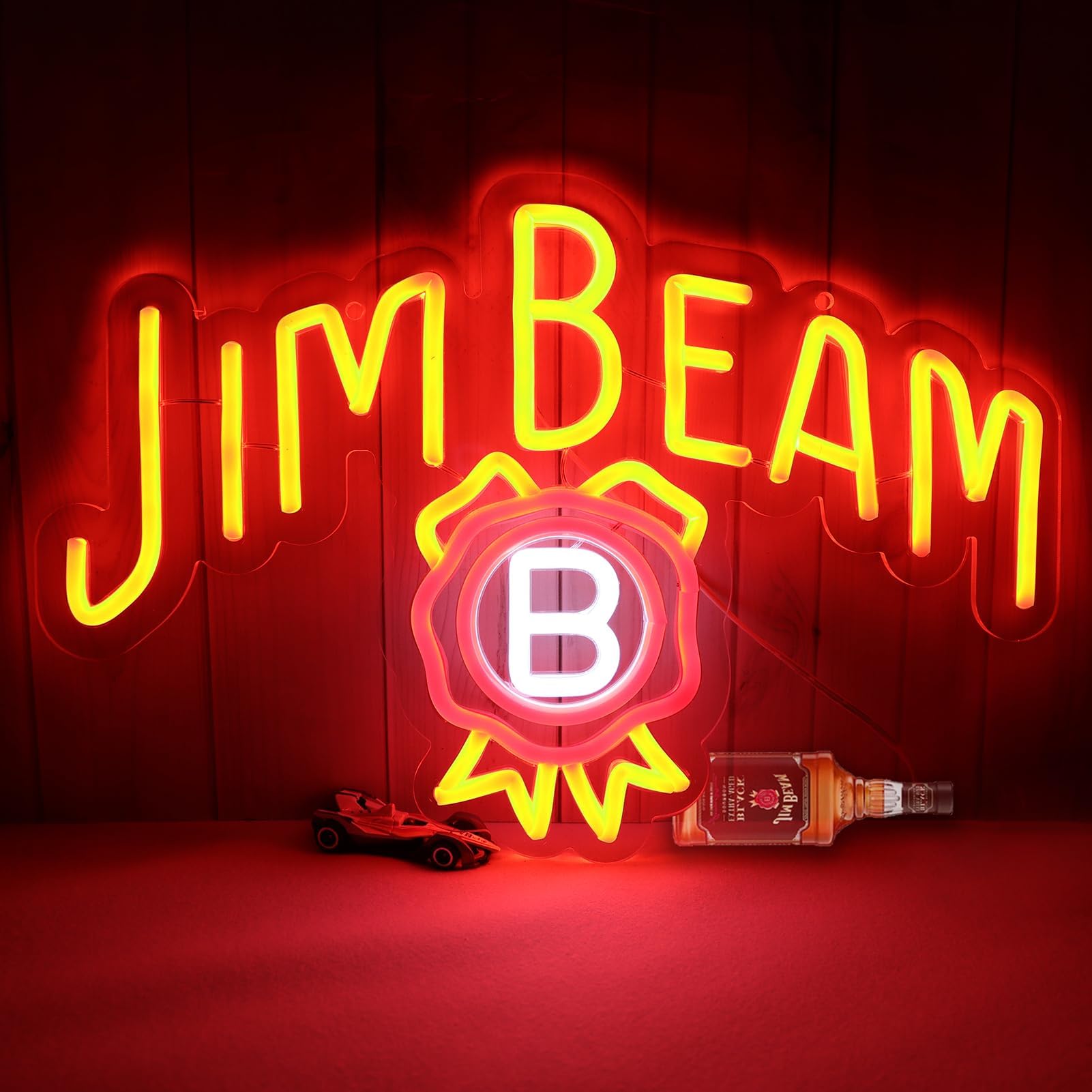 Amazon.com : Neon Signs Coor Light Cowboy Real Glass Beer Bar Pub Man ...