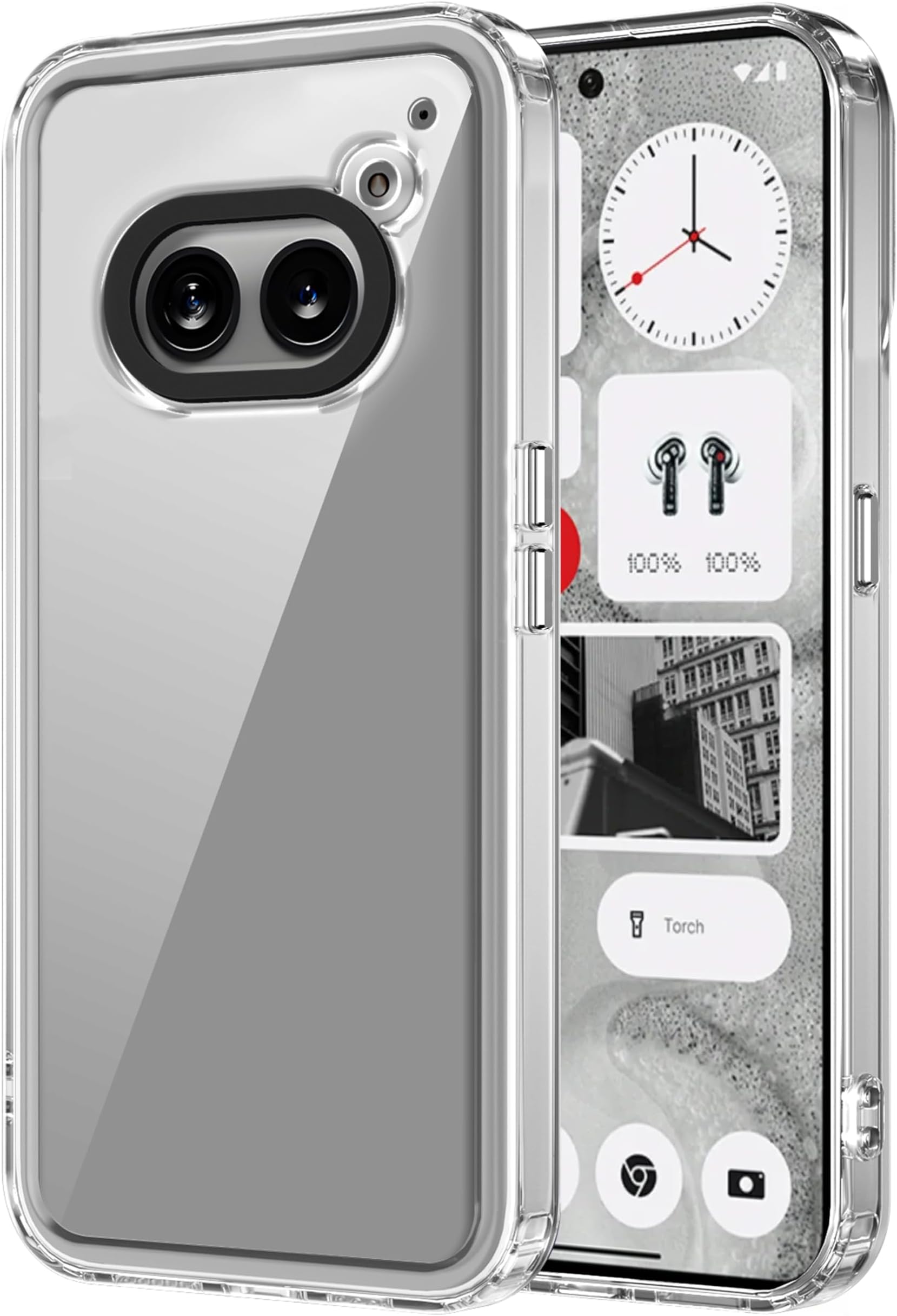 KAPAVER Thermoplastic Polyurethane Impulse Back Cover Case For Nothing ...