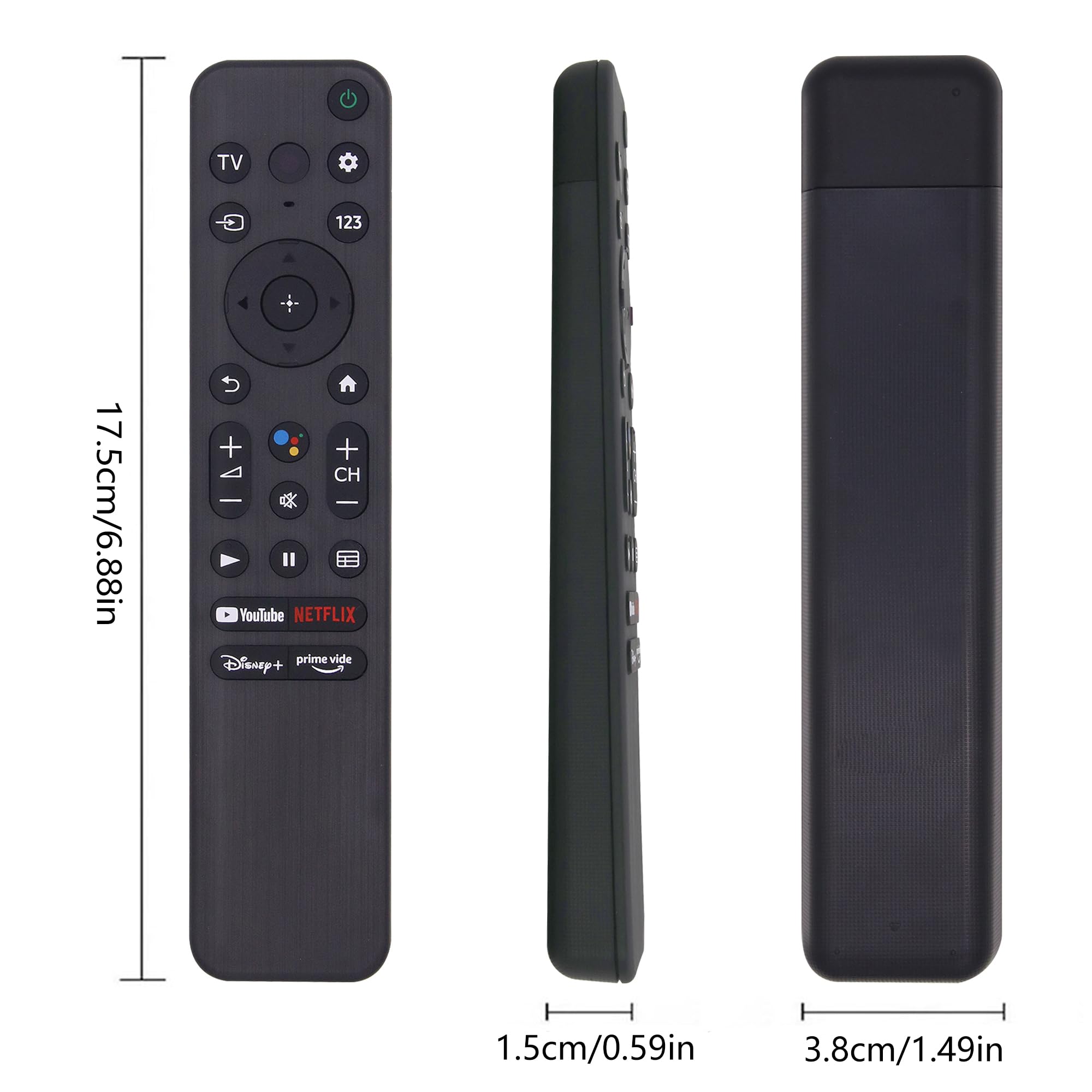 NEW replacement Sony Remote Control for TV, Sony TV Remote Control for ...