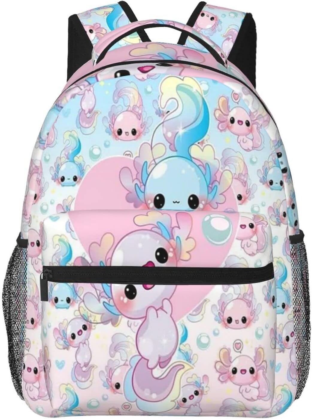 Amazon.com | EQAAZED Axolotl Backpack Large Capacity Fashion Backpacks ...