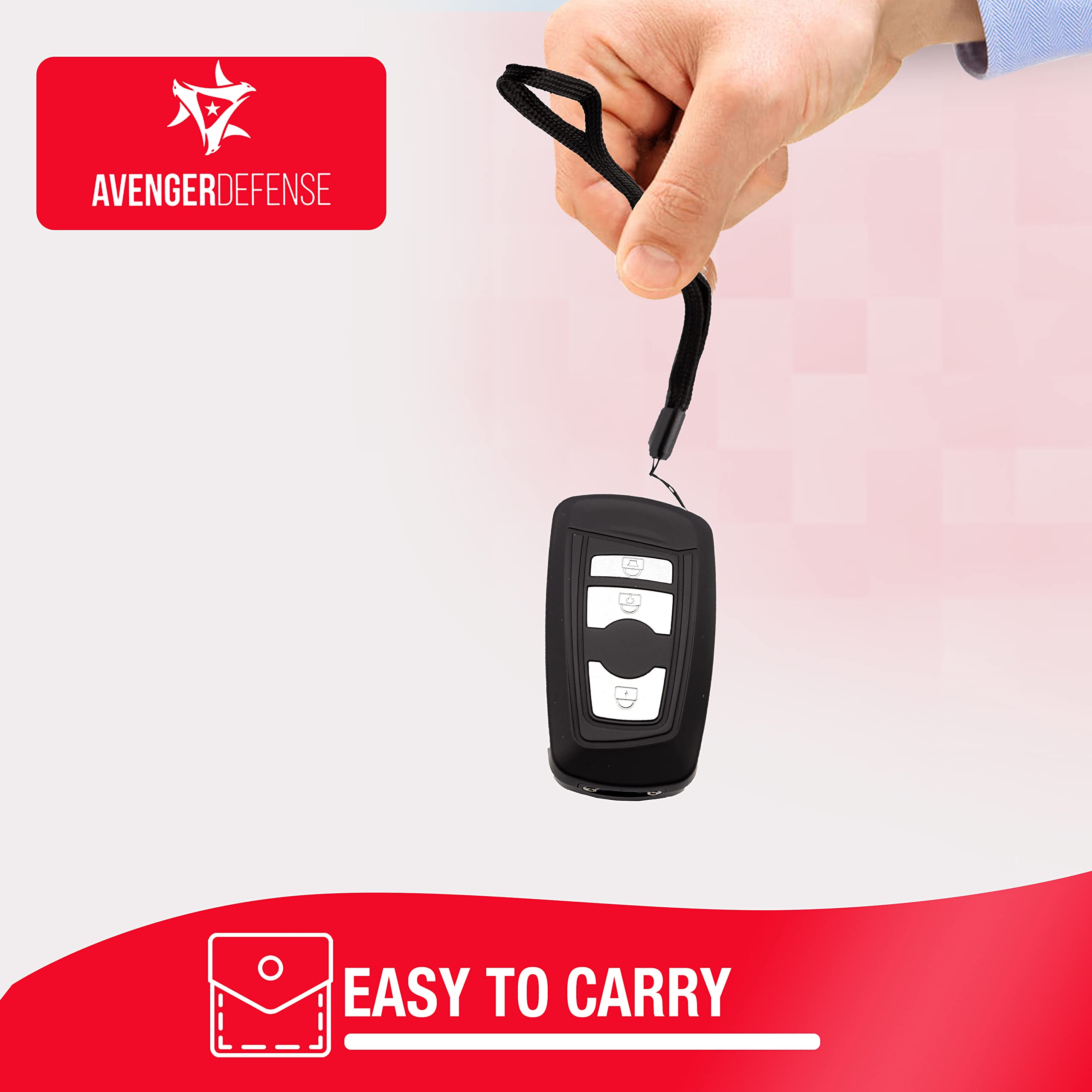 Buy Avenger Defense ADS-70 – Rechargeable Mini Stun Gun with Security ...