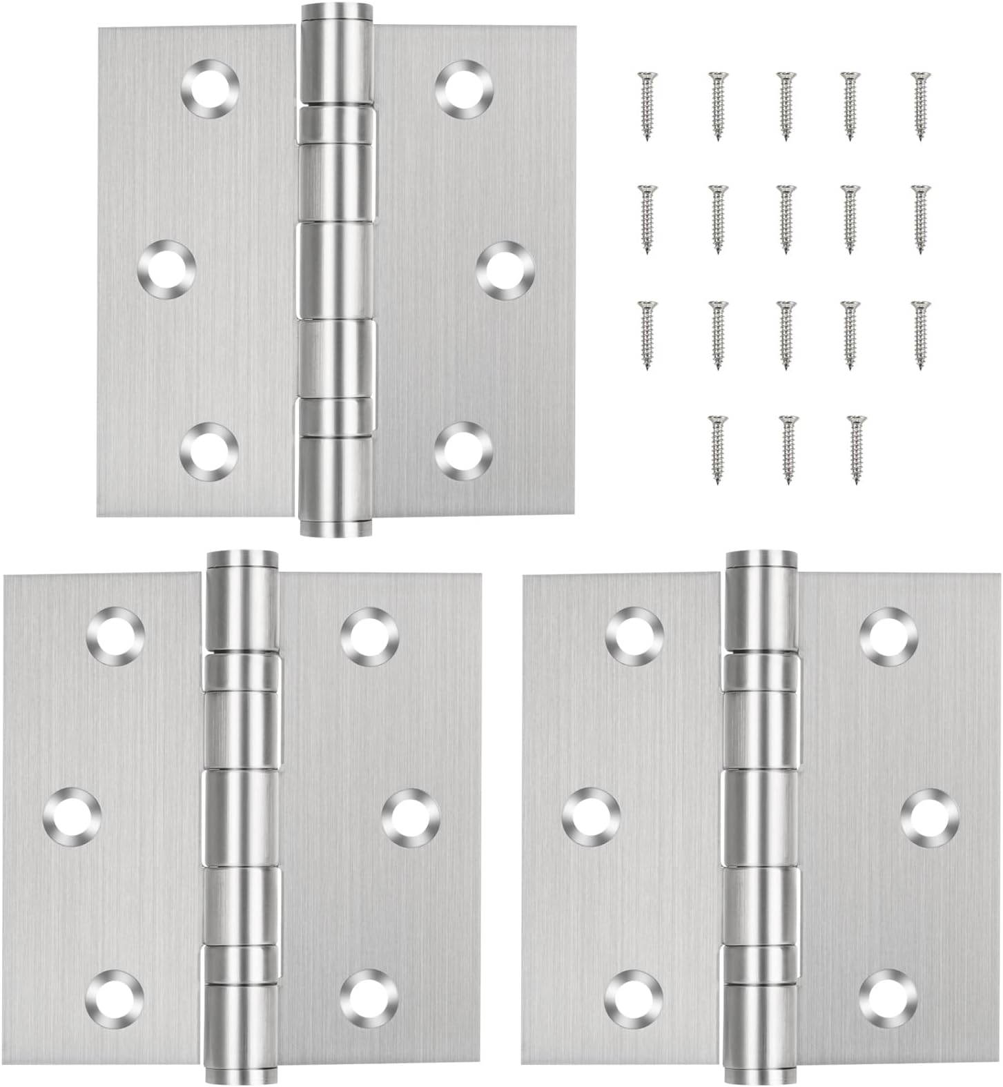 Heavy Duty Door Hinges Stainless Steel Ball Bearing Hinges 6 Inch Door ...