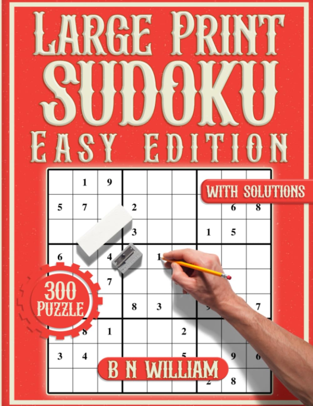 Sudoku Puzzles Easy Edition in Large Print: Easy Read Book for Adults ...