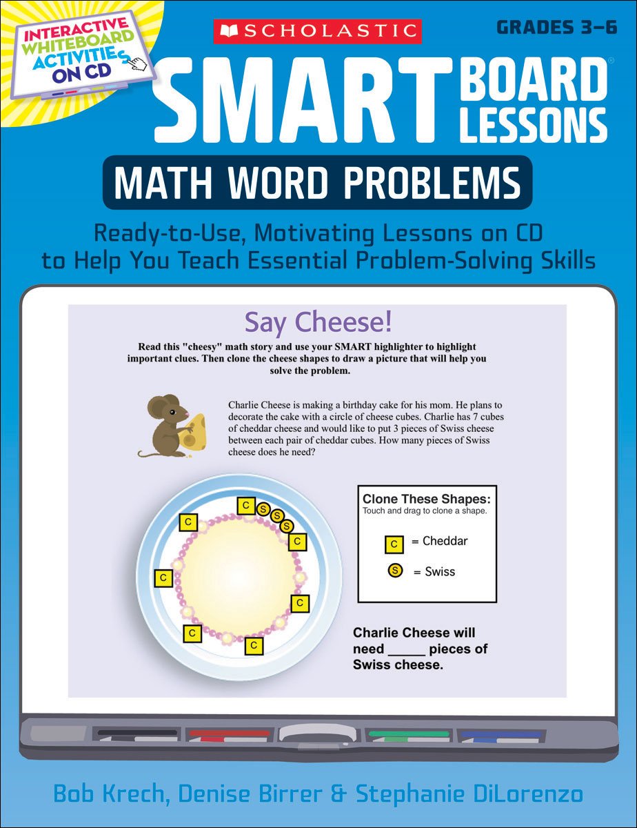 Amazon.com: SMART Board® Lessons: Math Word Problems: Ready-to-Use ...