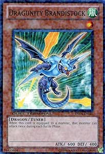 Amazon.com: Yu-Gi-Oh! - Dragunity Brandistock (DT04-EN023) - Duel Terminal 4-1st Edition ...