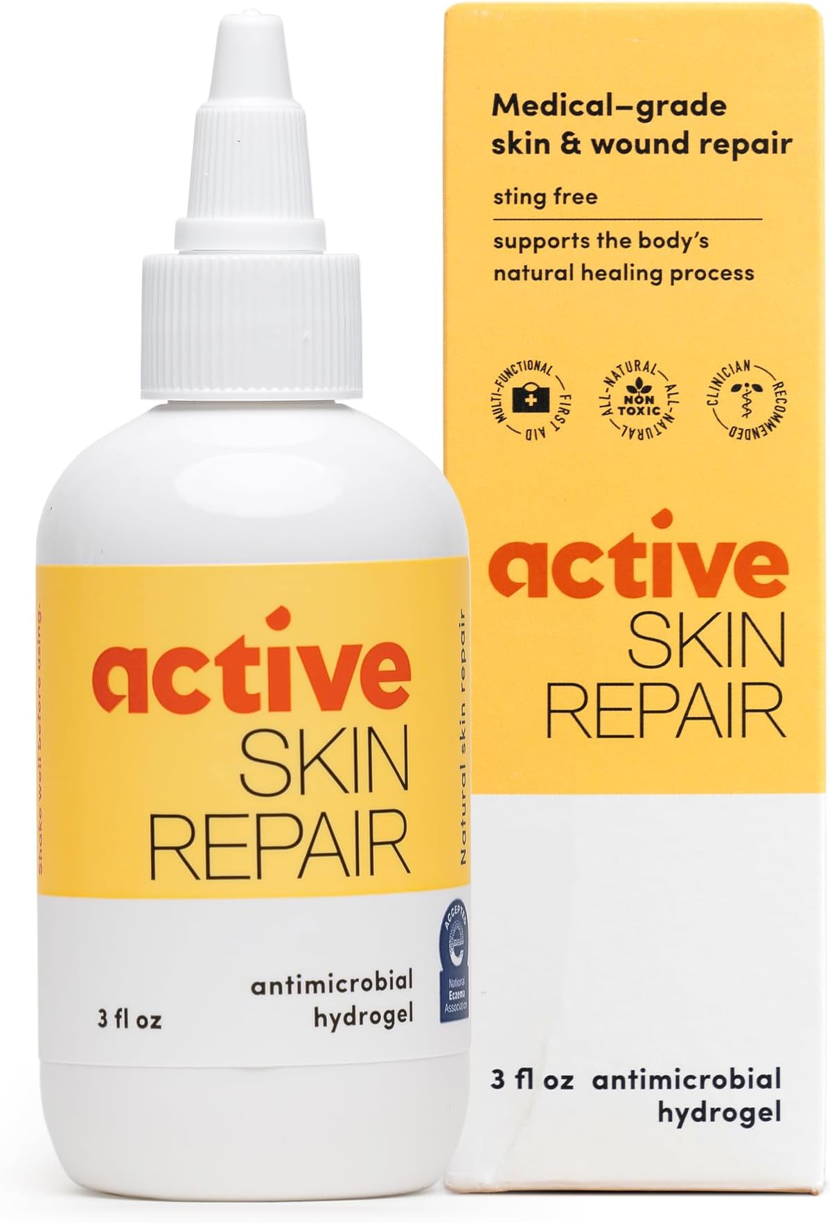 Amazon.com: Active Skin Repair First Aid Healing Skin Hydrogel ...
