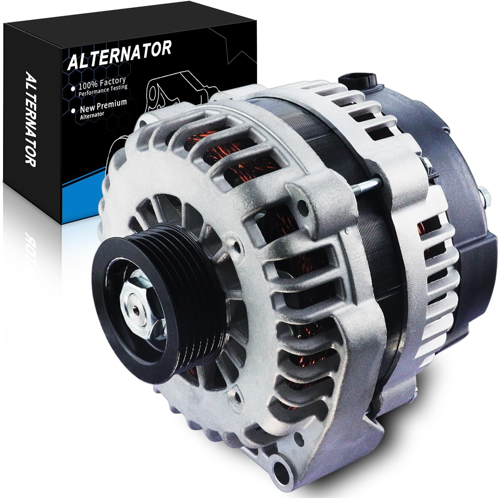 Amazon.com: SZKAIDAG Upgraded Alternator Fits for:-Chevy Silverado 1500 ...