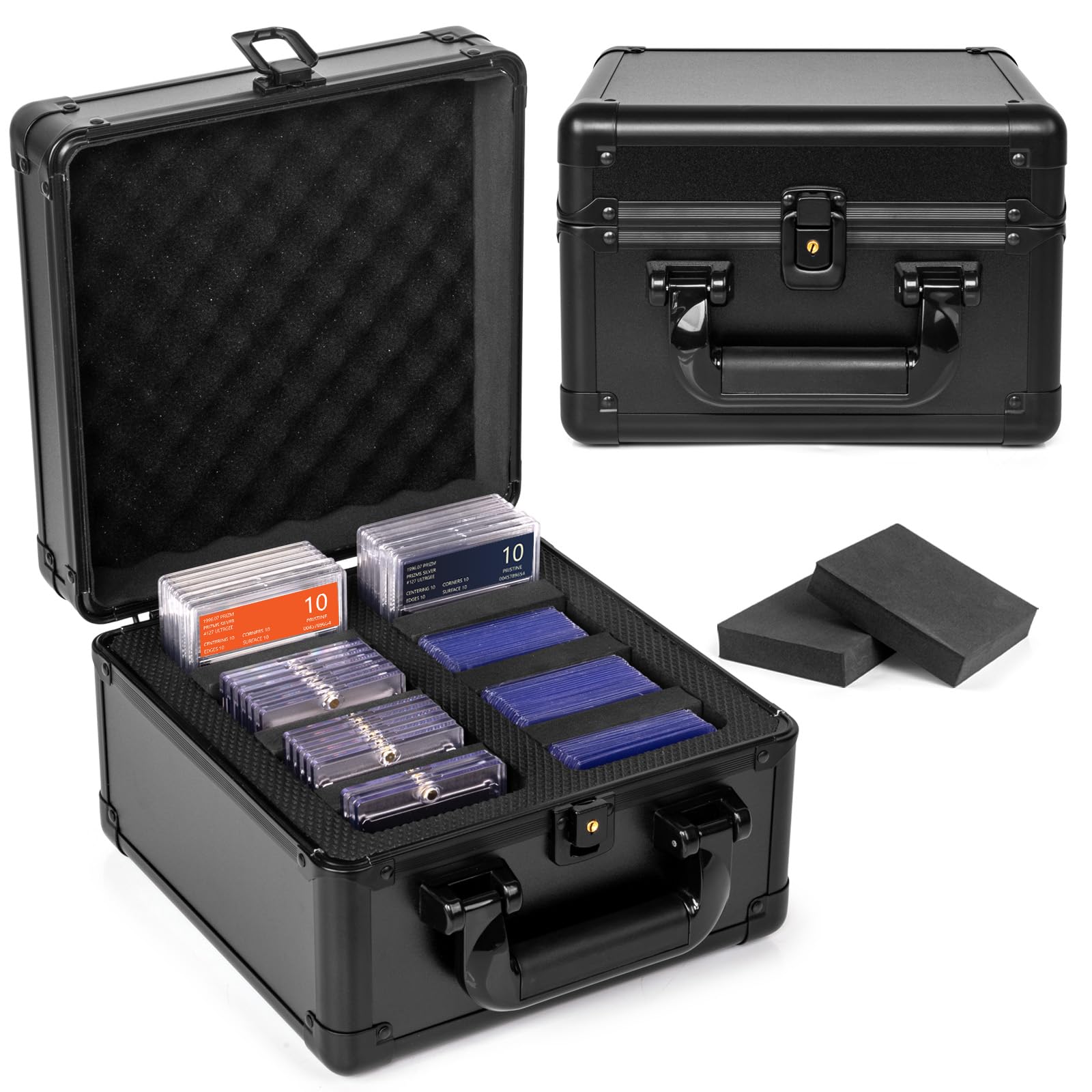 Amazon.com: ULTRGEE Top Loader Storage Box, Graded Card Storage Boxes ...