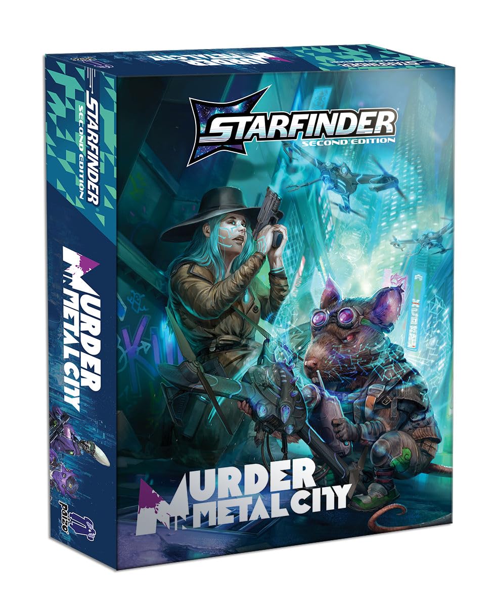 Starfinder Murder in Metal City Deluxe Adventure (S2): Jarzabski, Jenny: 9781640786905: Amazon ...