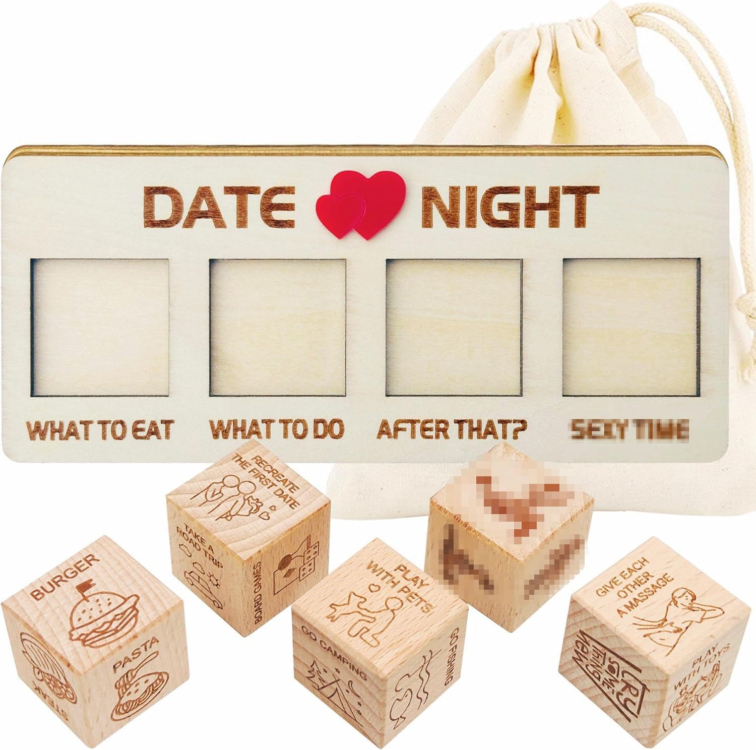 Amazon.com: 2024 New Date Night Dice for Couples, The Dicey Date Game ...