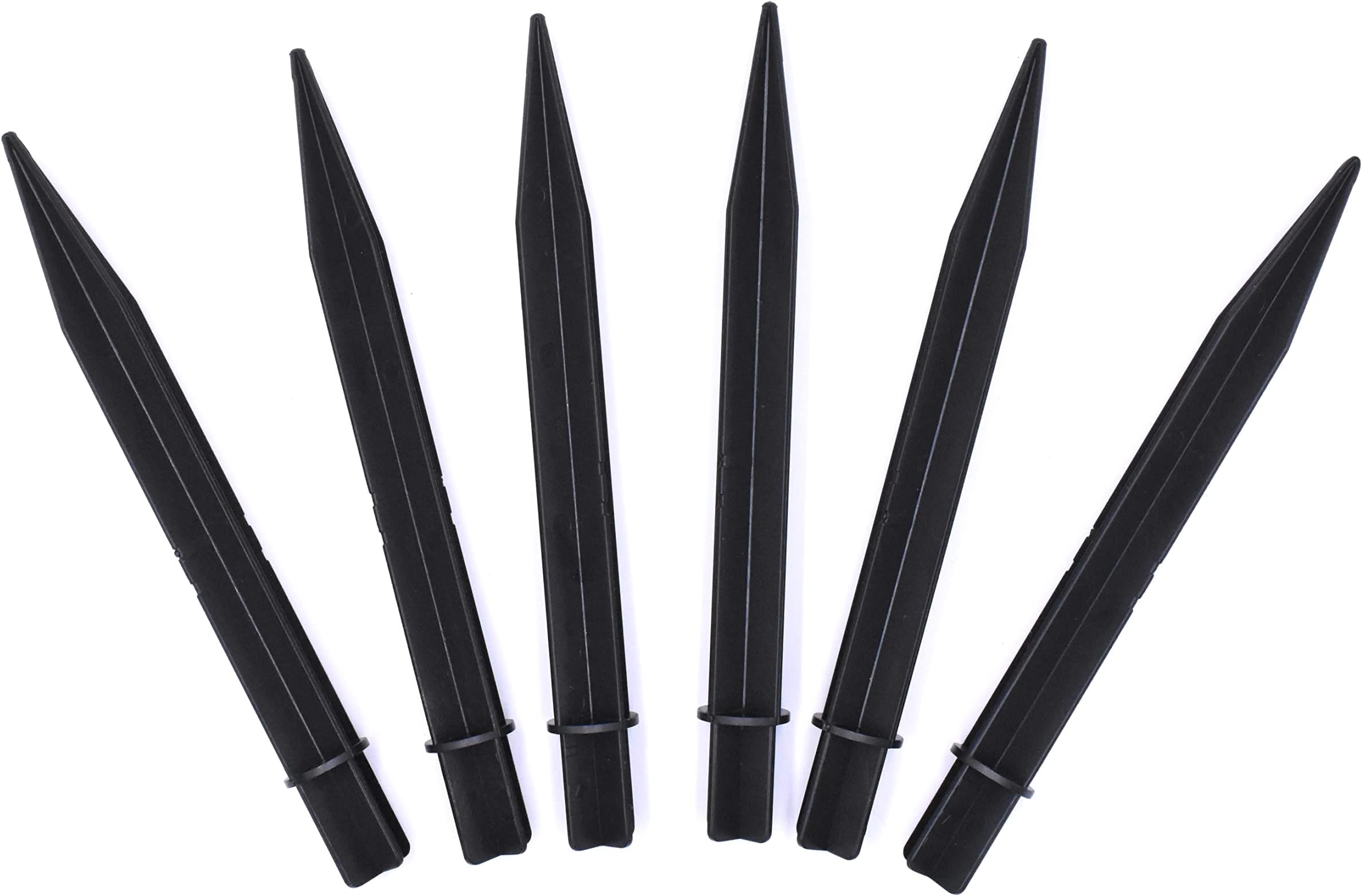 Amazon.com : 12 Pack Metal Replacement Stakes Spike, Solar Light Stakes ...