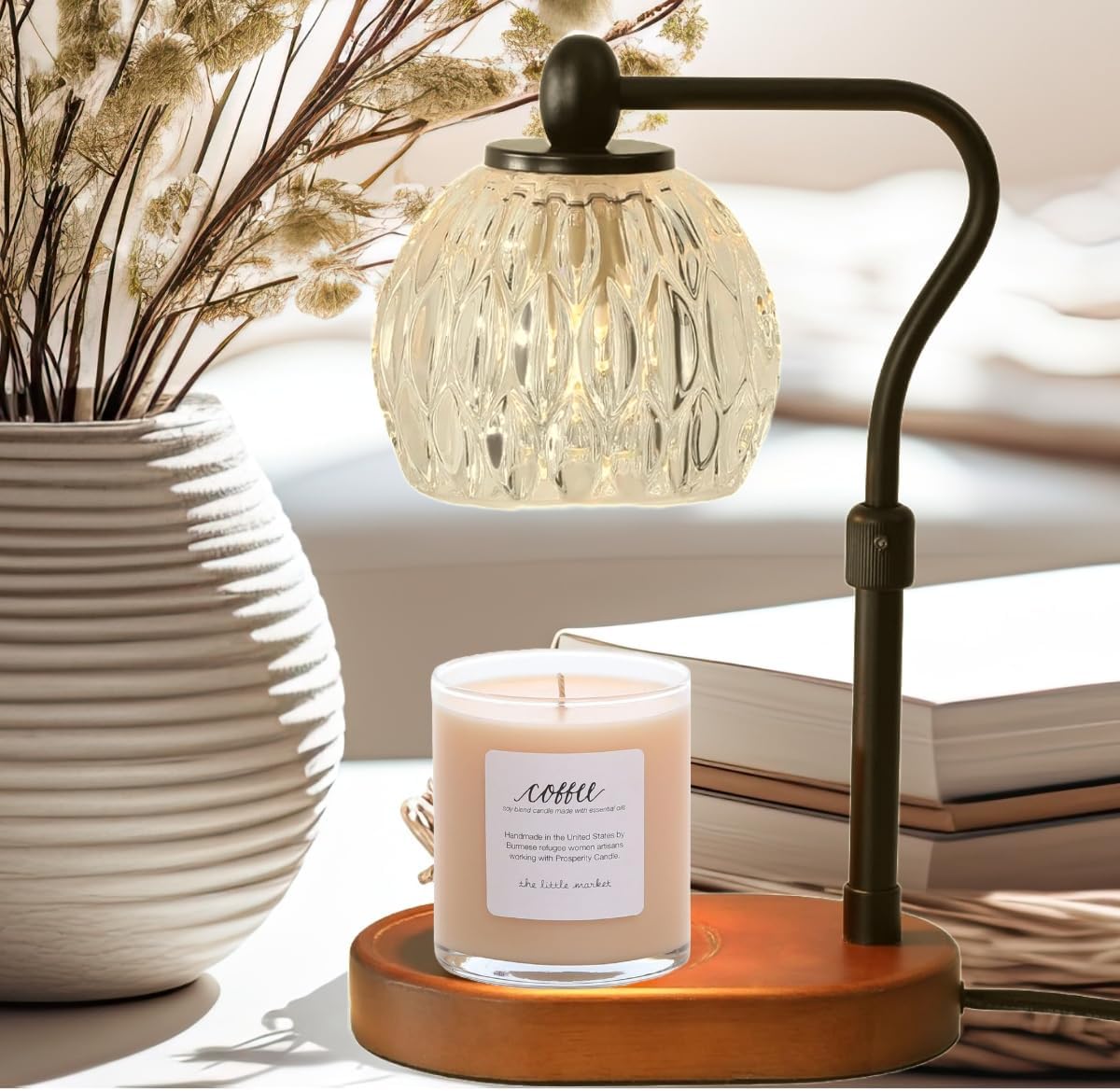 Amazon.com: Candle Warmer Lamp with Candle Melter, Electric Candle Lamp ...