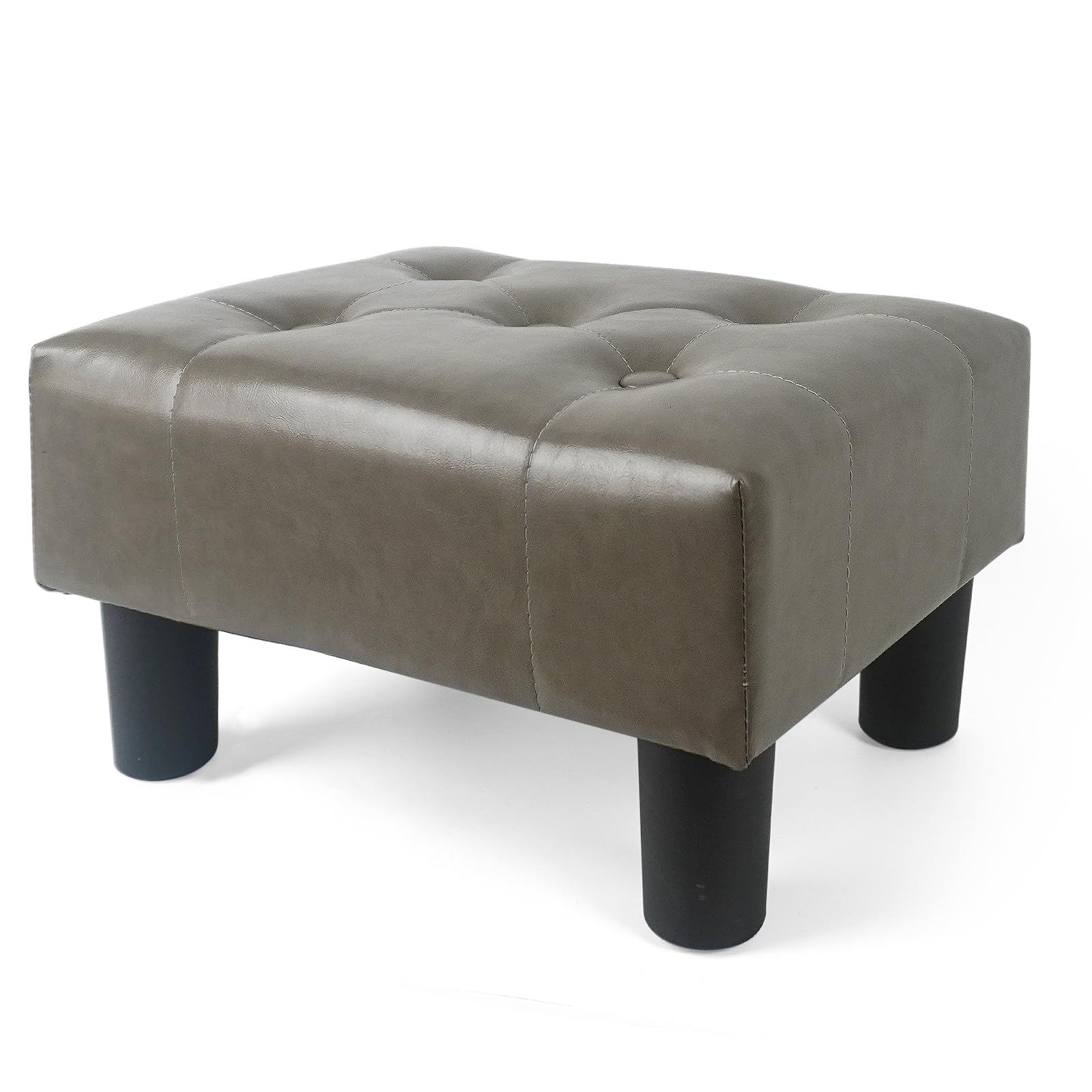 Amazon.com: BRIAN & DANY Small Foot Stool, Leather Foot Stools with ...