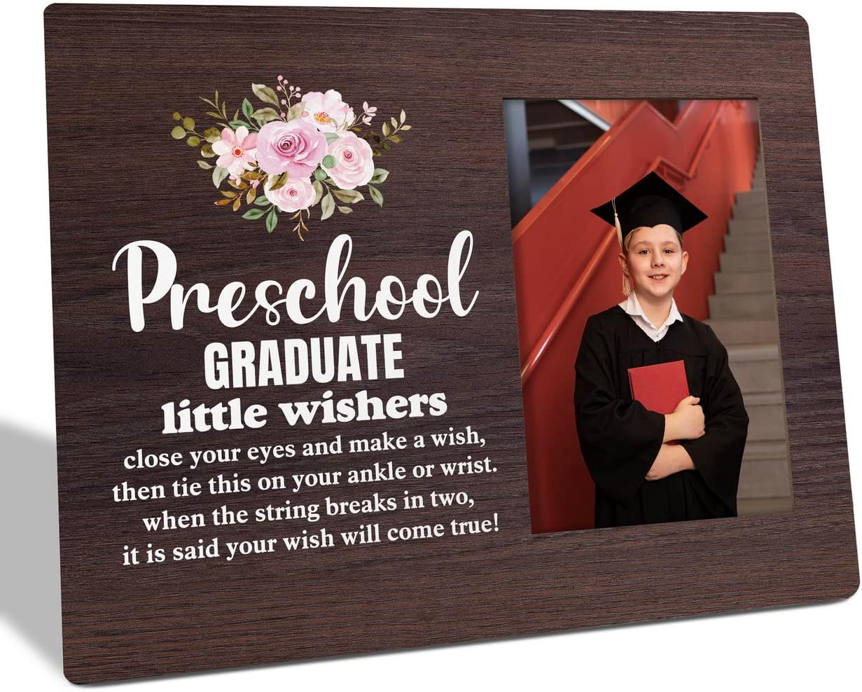 Amazon.com - HALUOSI Preschool Graduation Gifts Picture Frame, Tabletop ...