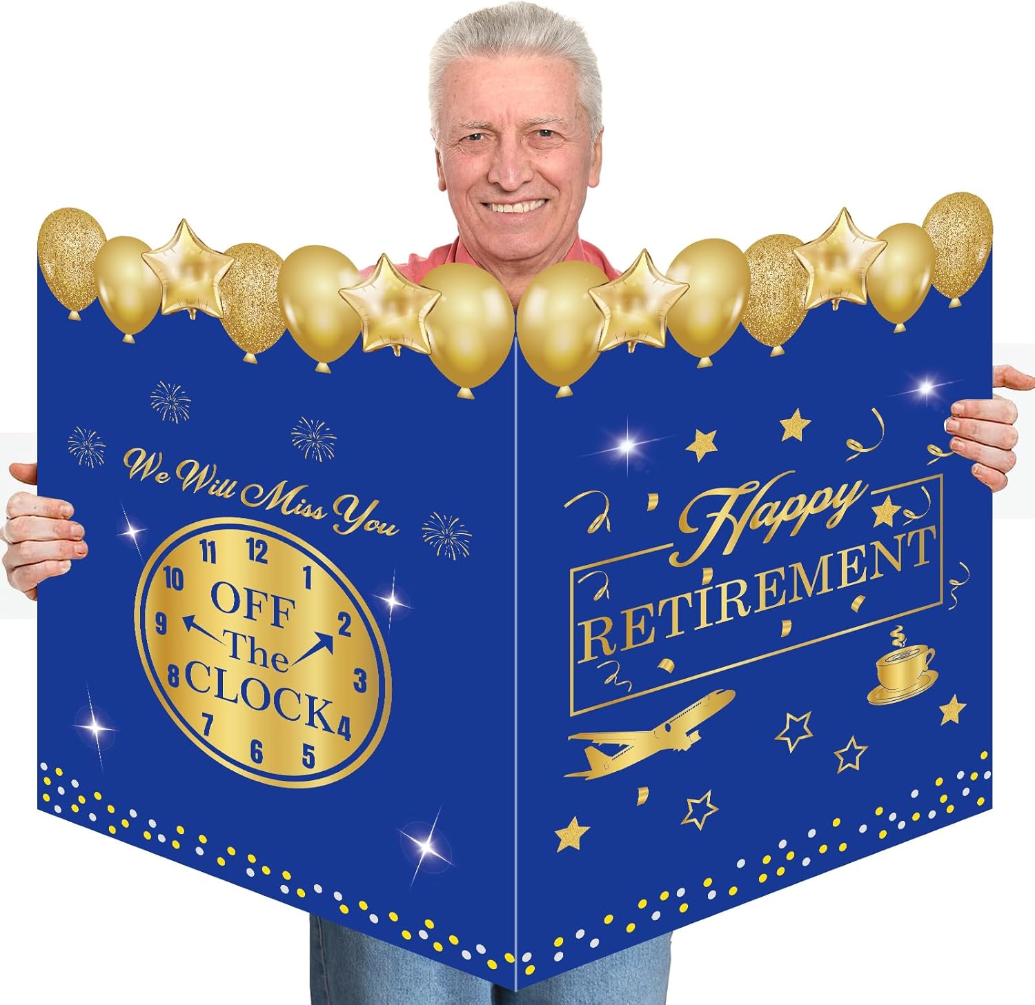 Amazon.com : Jumbo Retirement Party Decorations,Extra Large Retirement ...