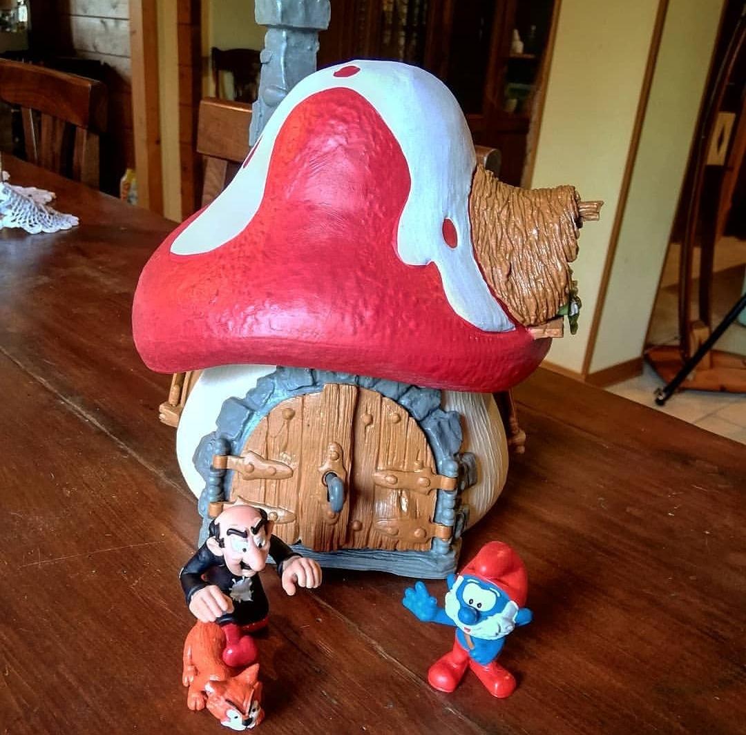 Schleich - 2520803 Casa dei Puffi con 2 Figure : Amazon.it: Giochi e ...